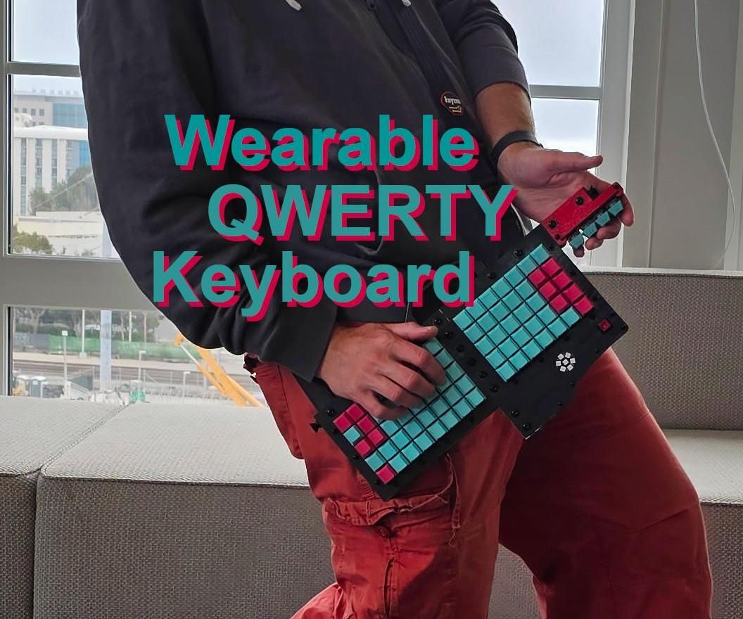 Wearable QWERTY Keyboard : 4 Steps - Instructables