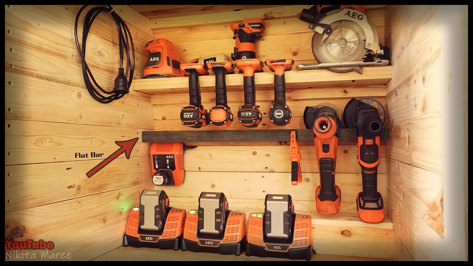 How to Build a Compact Tool Storage Shelf : 18 Steps (with Pictures ...