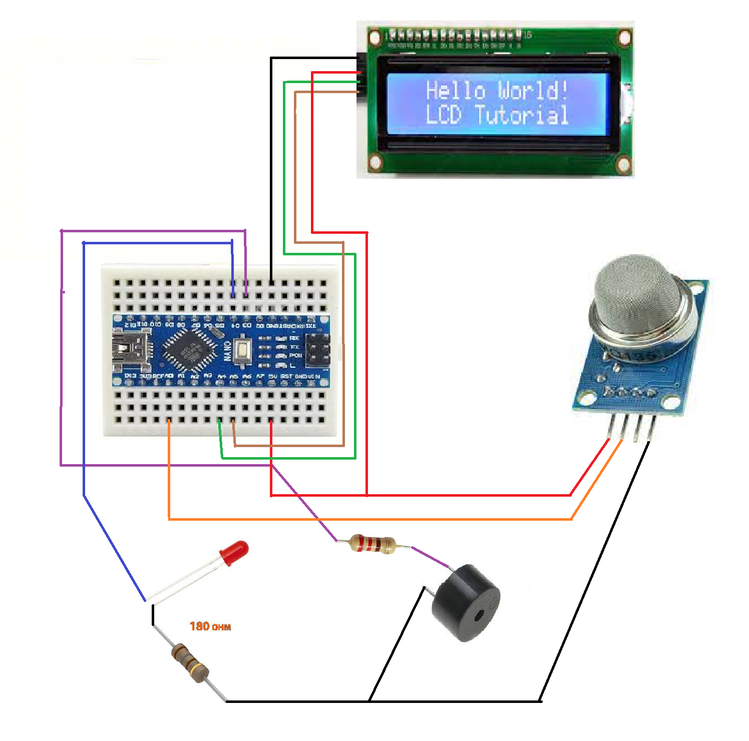 Calidad De Air Sensor Mq - 135 : 7 Steps - Instructables