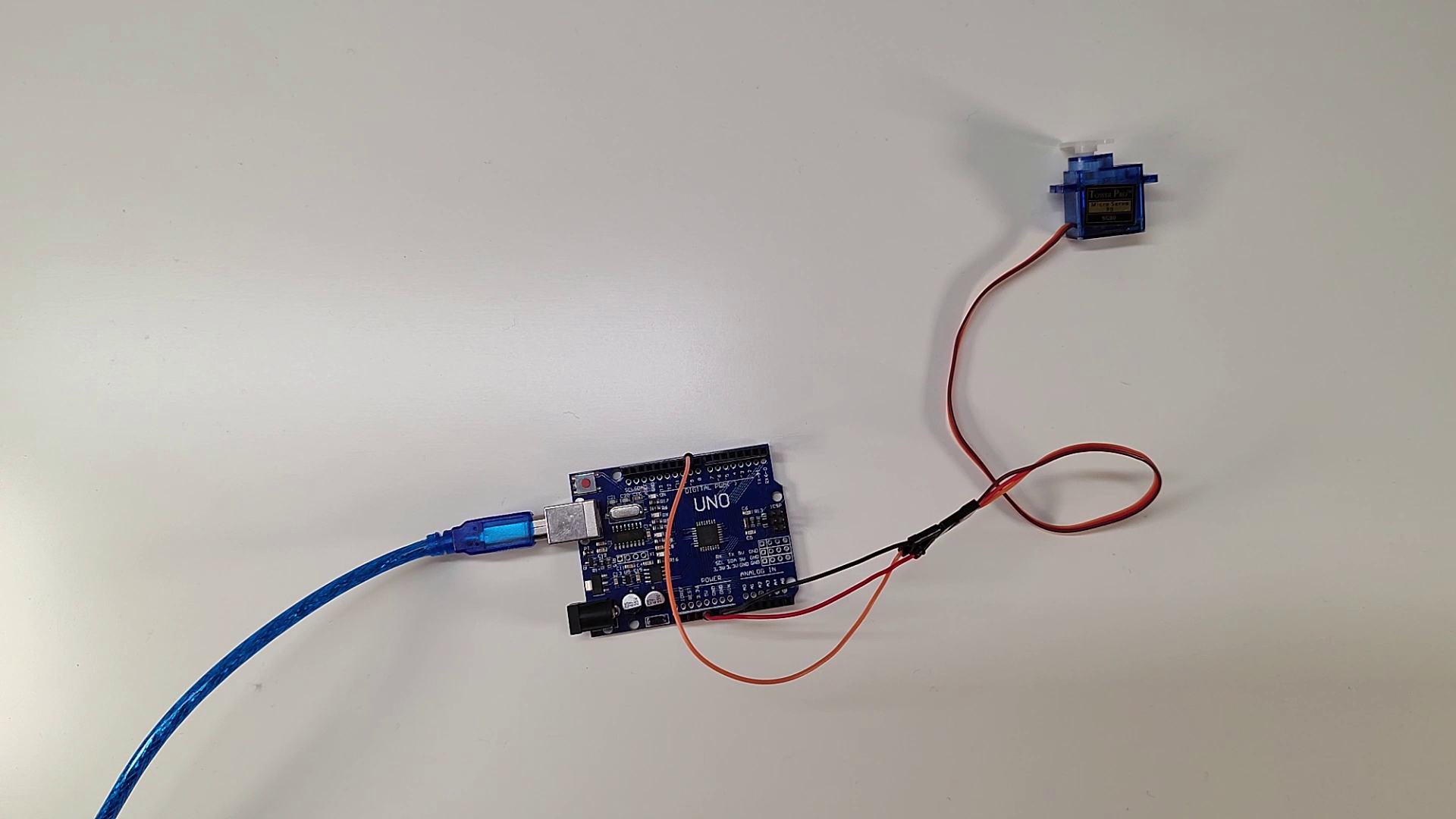 How to Control the SG90 Servo Motor With the Arduino UNO : 7 Steps ...