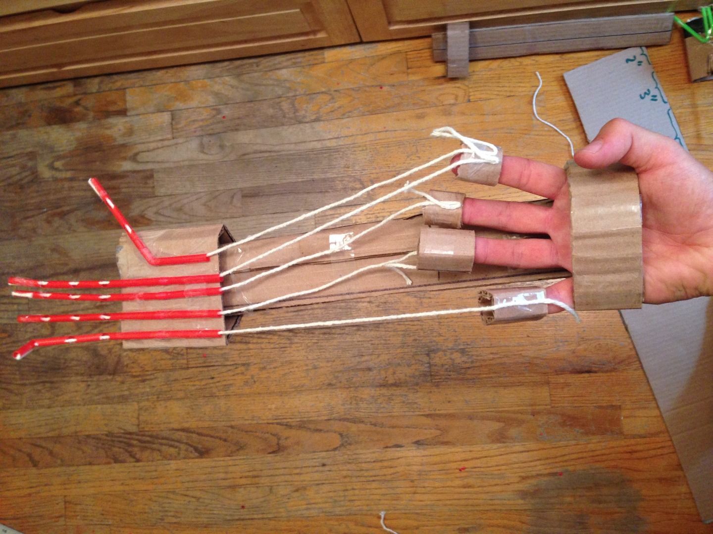 Modular Bionic Cardboard Hand : 6 Steps (with Pictures) - Instructables