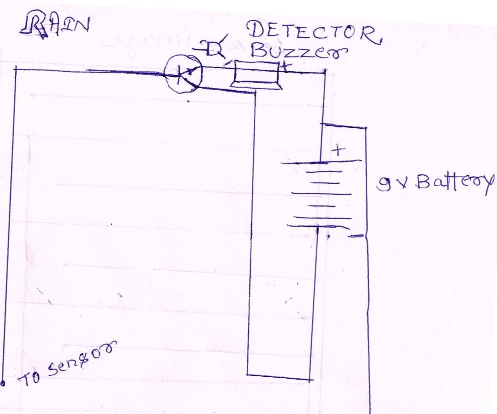 SIMPLE RAIN ALARM - Instructables