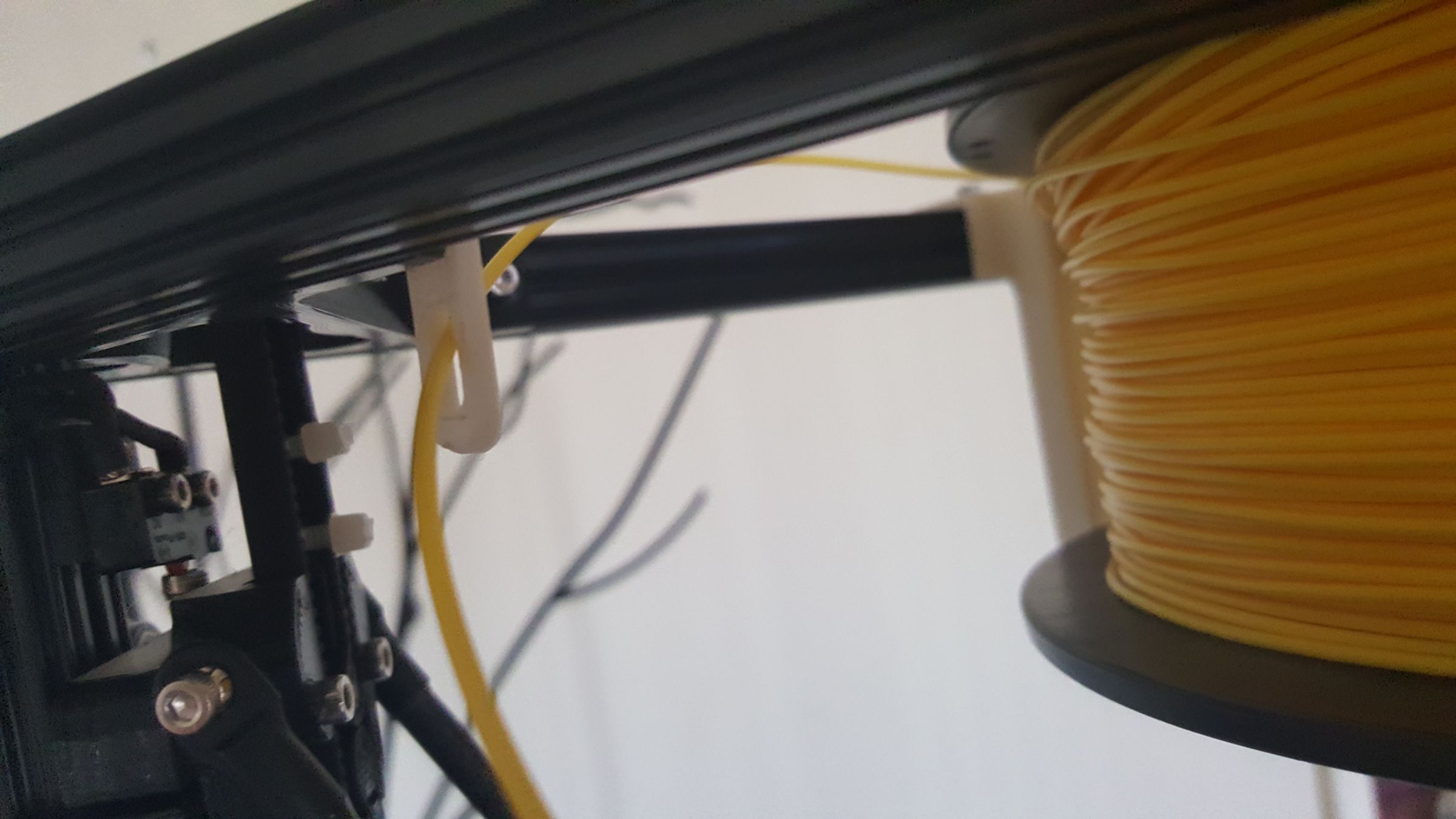 Delta 3D Printer Spool Mount for $5 : 6 Steps (with Pictures ...