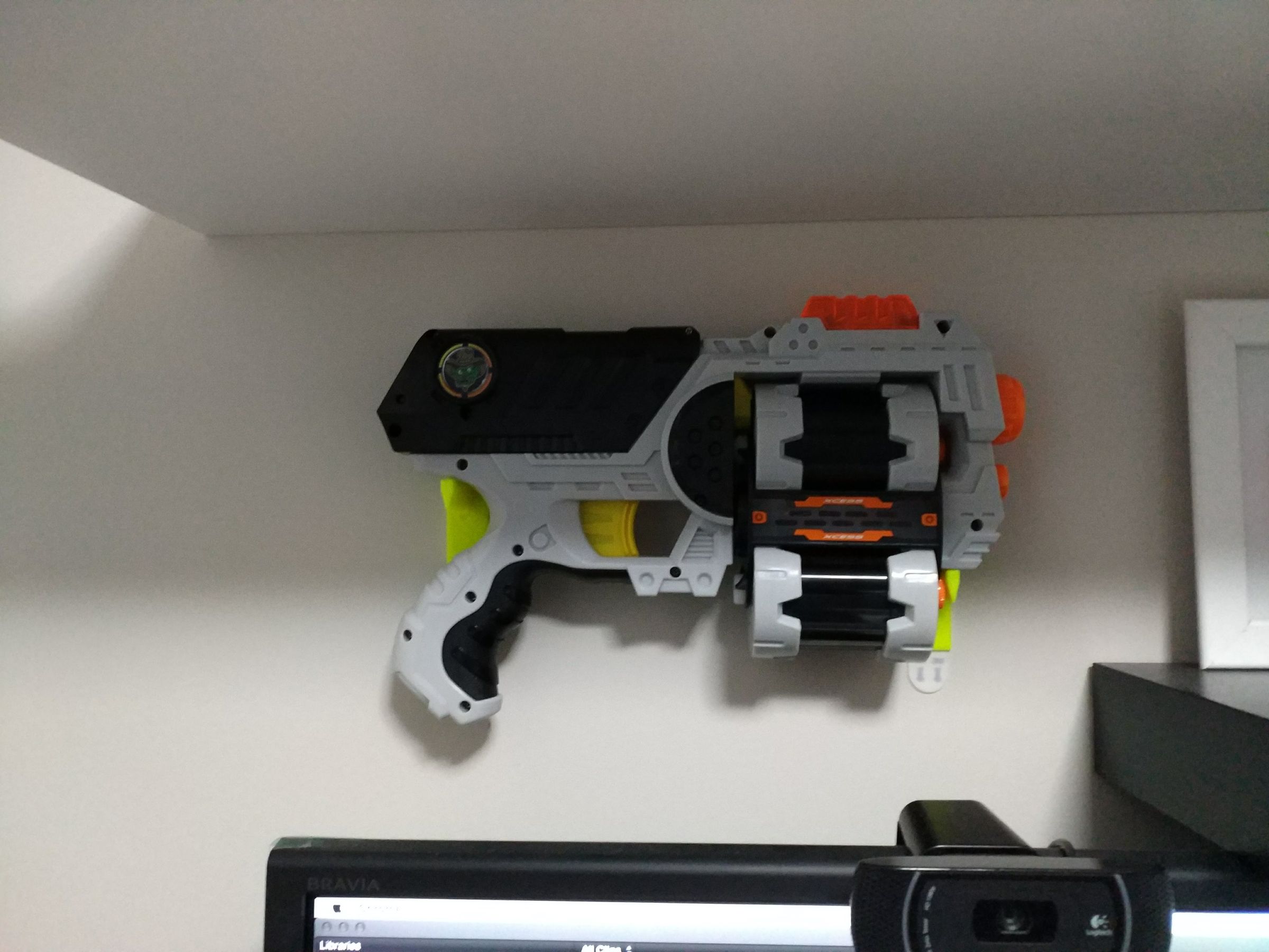 NERF Wall Peg Hanger 3D Printed : 5 Steps - Instructables