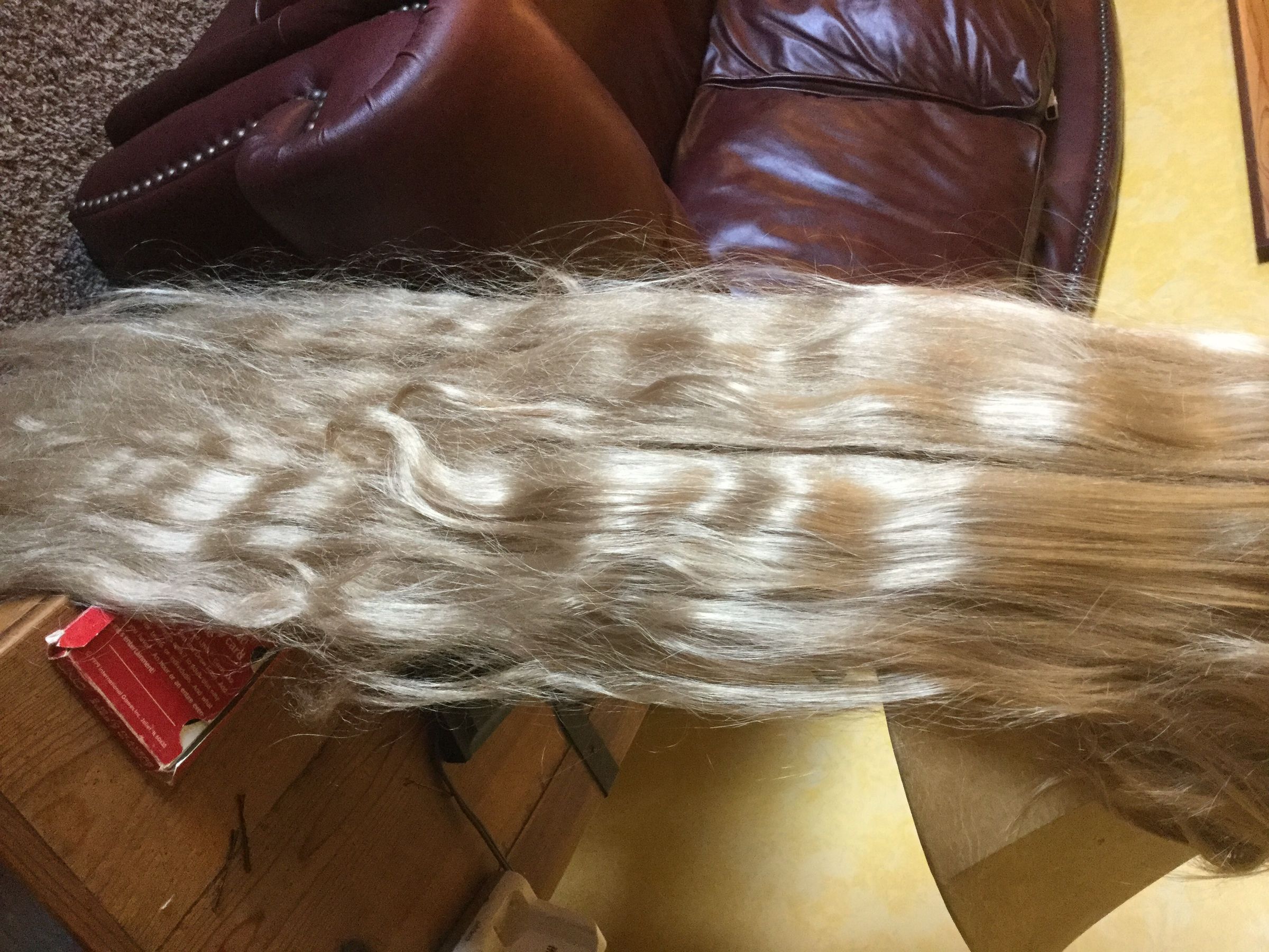 Rapunzel Parks Wig Tutorial(Super Easy,super Cheep)! : 11 Steps (with ...