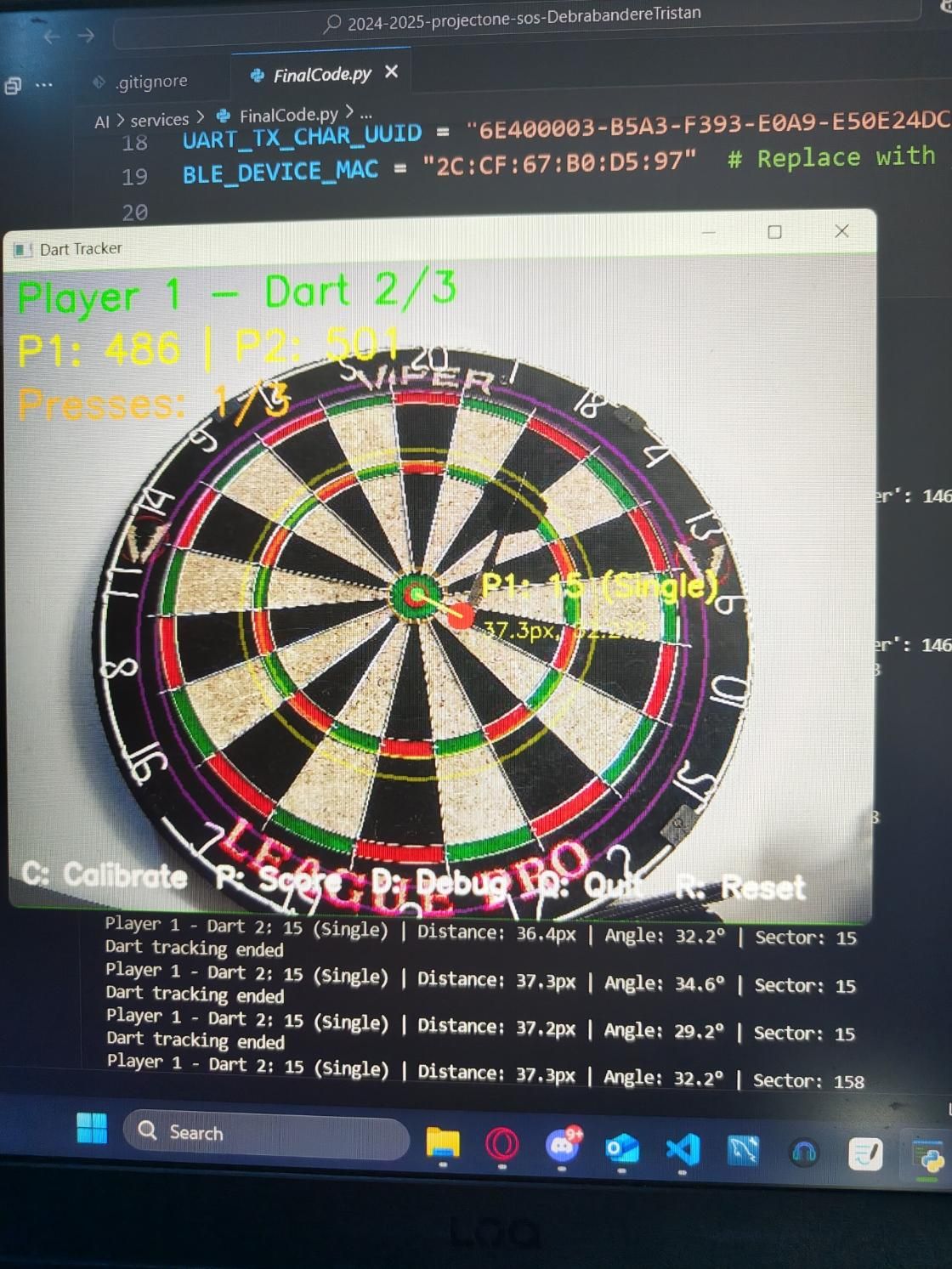 Automatic Dart Score Calculator : 4 Steps - Instructables