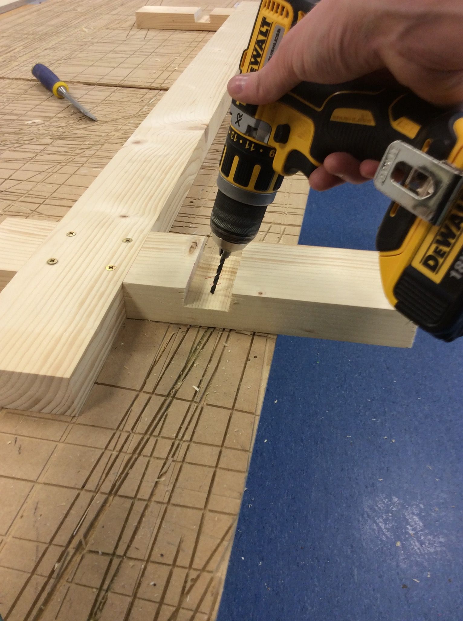 High Trestle Table - Including Prototype Table : 10 Steps (with ...