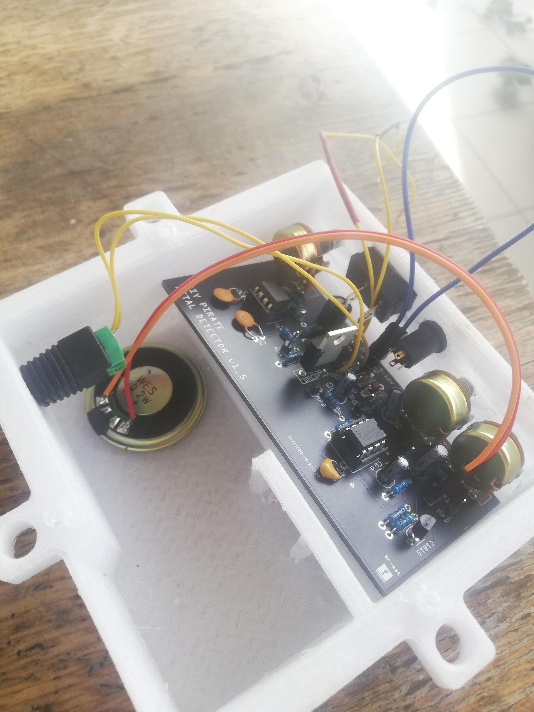 DIY Pirate Metal Detector | Almost Fully 3d Printable : 13 Steps (with ...
