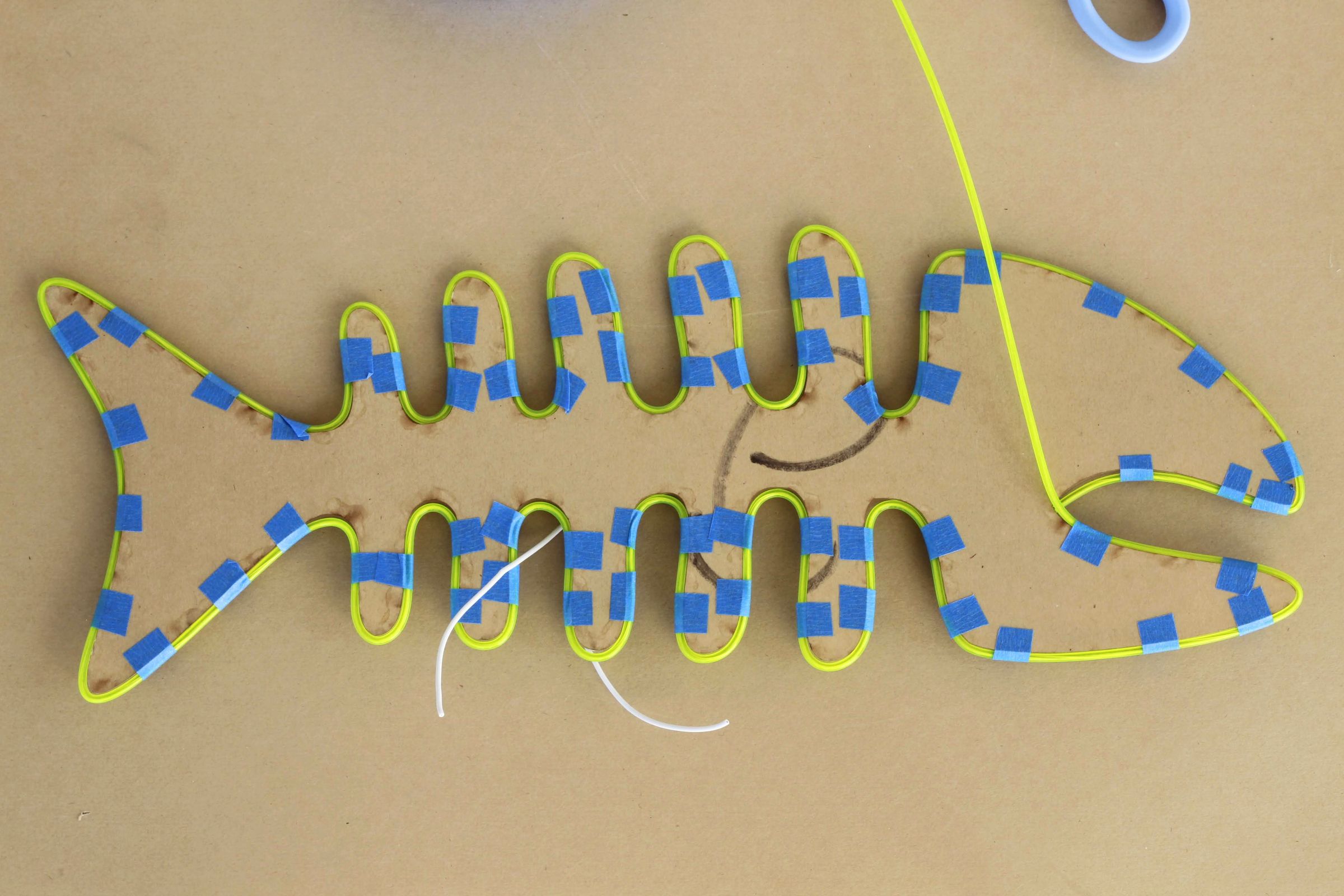 EL Wire Fish With LED Eyes : 13 Steps (with Pictures) - Instructables