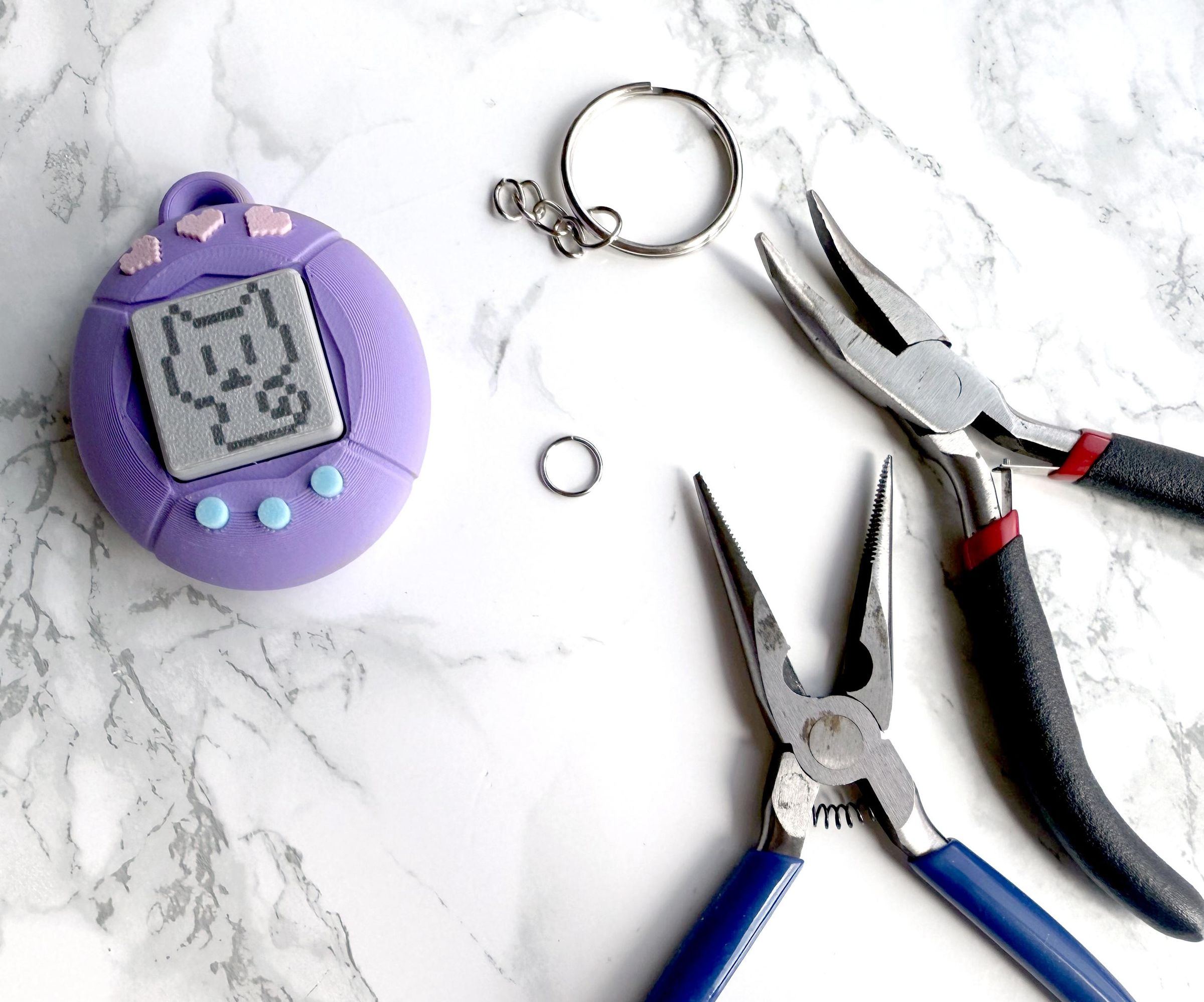 Virtual Pet Fidget Clicker Keychain : 9 Steps (with Pictures) - Instructables