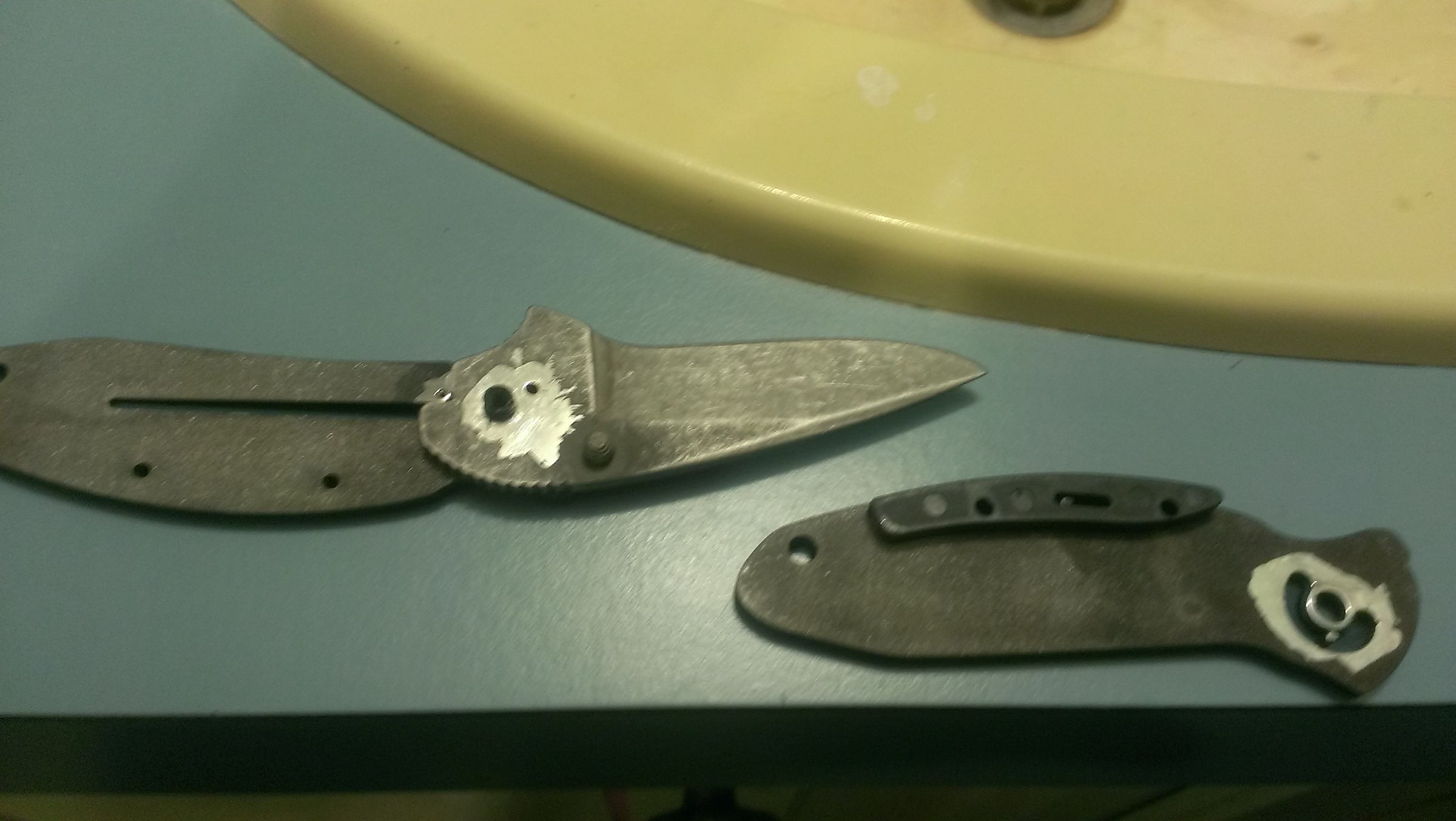 Acid/Brass/Stone Washing a Knife : 12 Steps (with Pictures) - Instructables