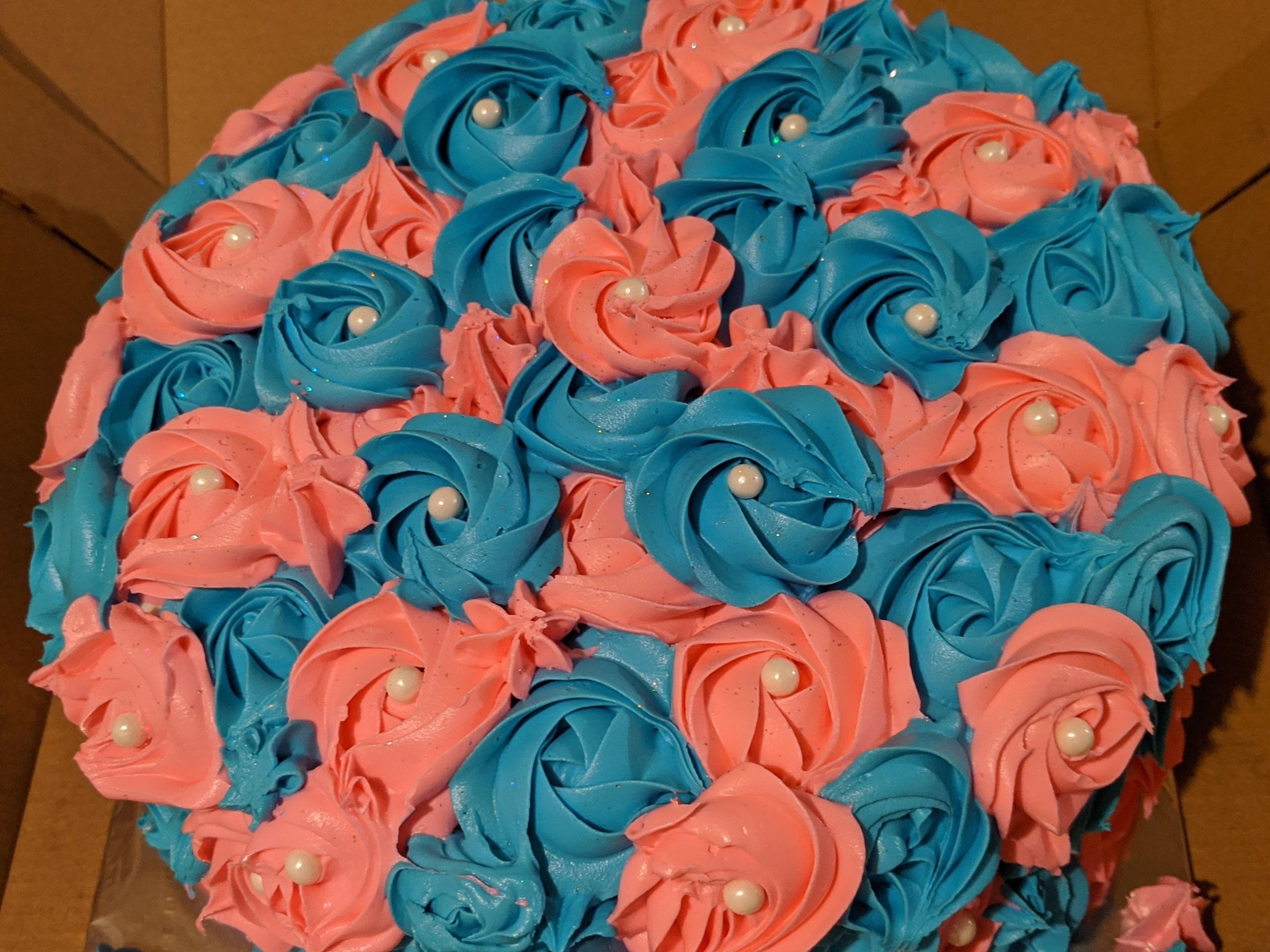 Two Flavor (Half & Half) Round Cake : 5 Steps - Instructables