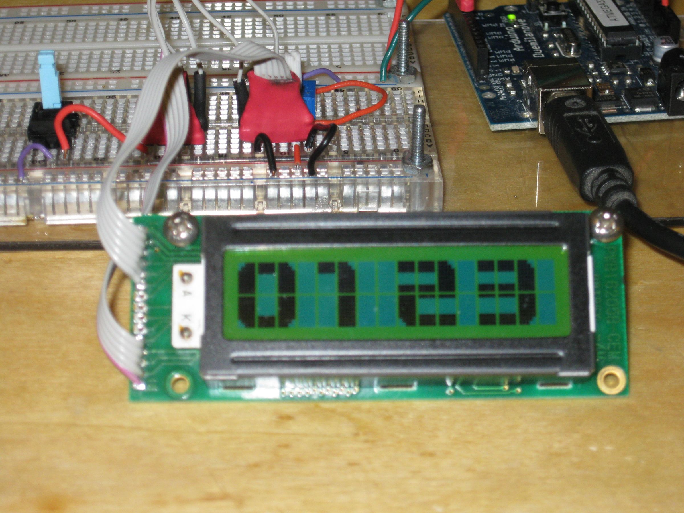 Custom Large Font for 16x2 LCDs : 6 Steps (with Pictures) - Instructables