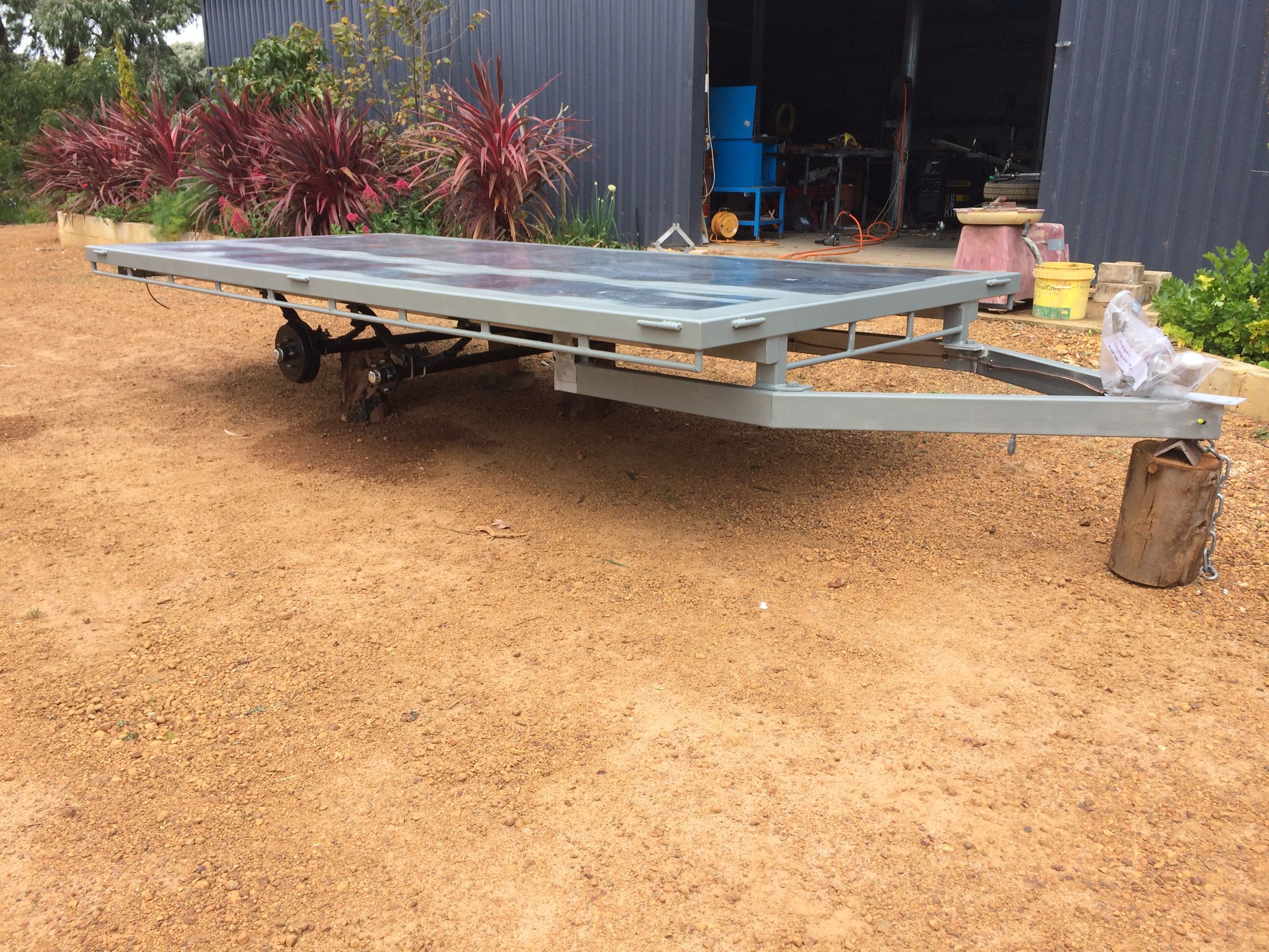 Three Trailers in One - Box, Car and Flat Top. the Box Top Trailer. : 5 ...