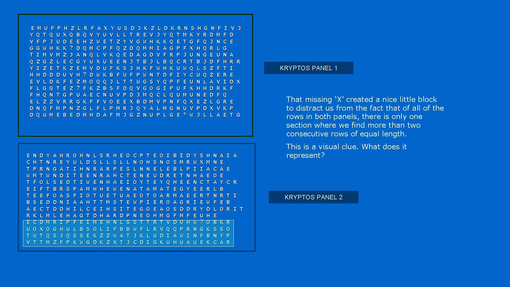 HOW TO SOLVE SANBORN'S KRYPTOS: Part 4 - the Meaning of K4 : 11 Steps ...