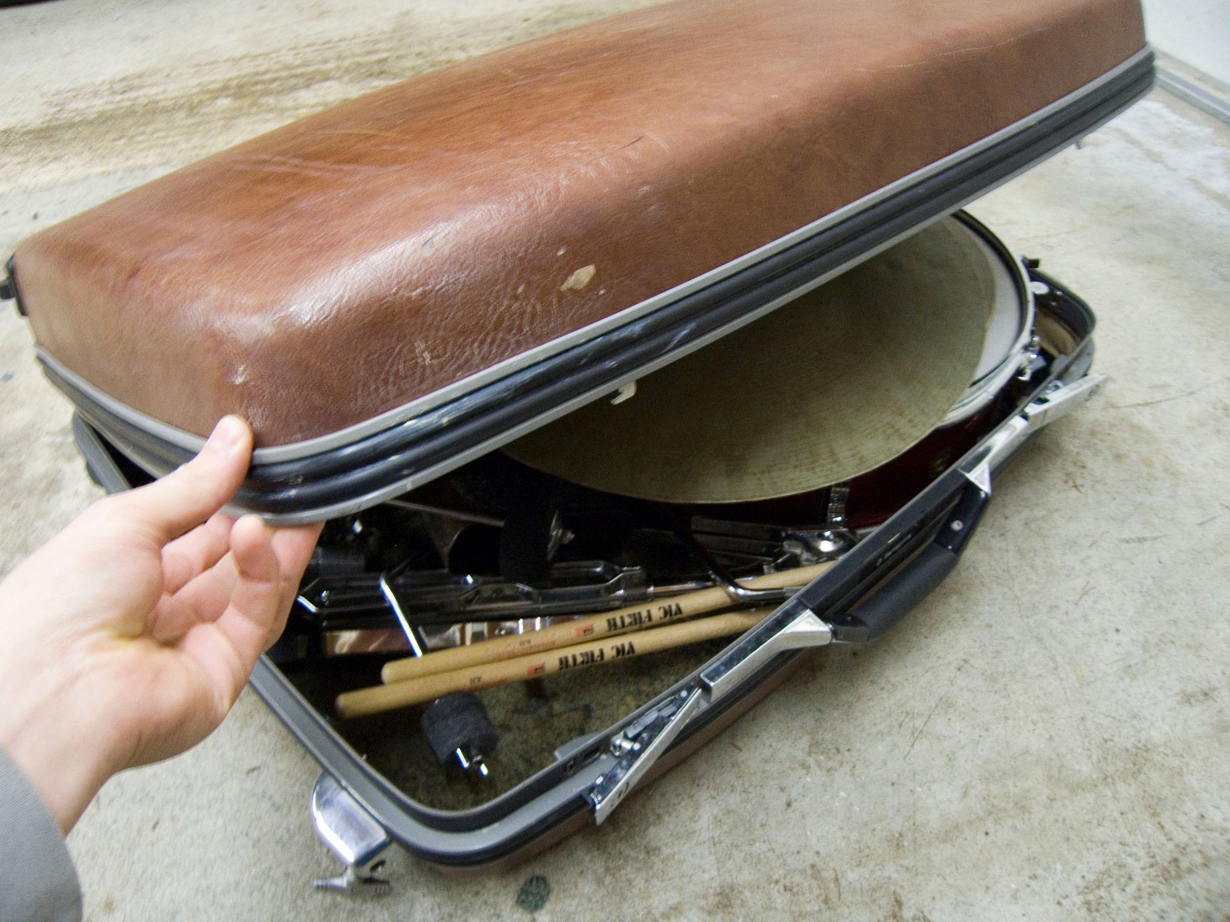 Build a Suitcase Drum Set : 8 Steps (with Pictures) - Instructables