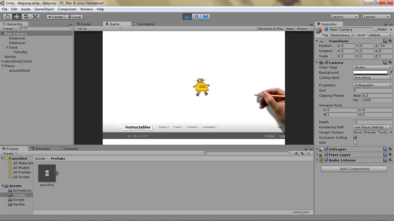 Make a 2D Video Game With Unity : 19 Steps (with Pictures) - Instructables