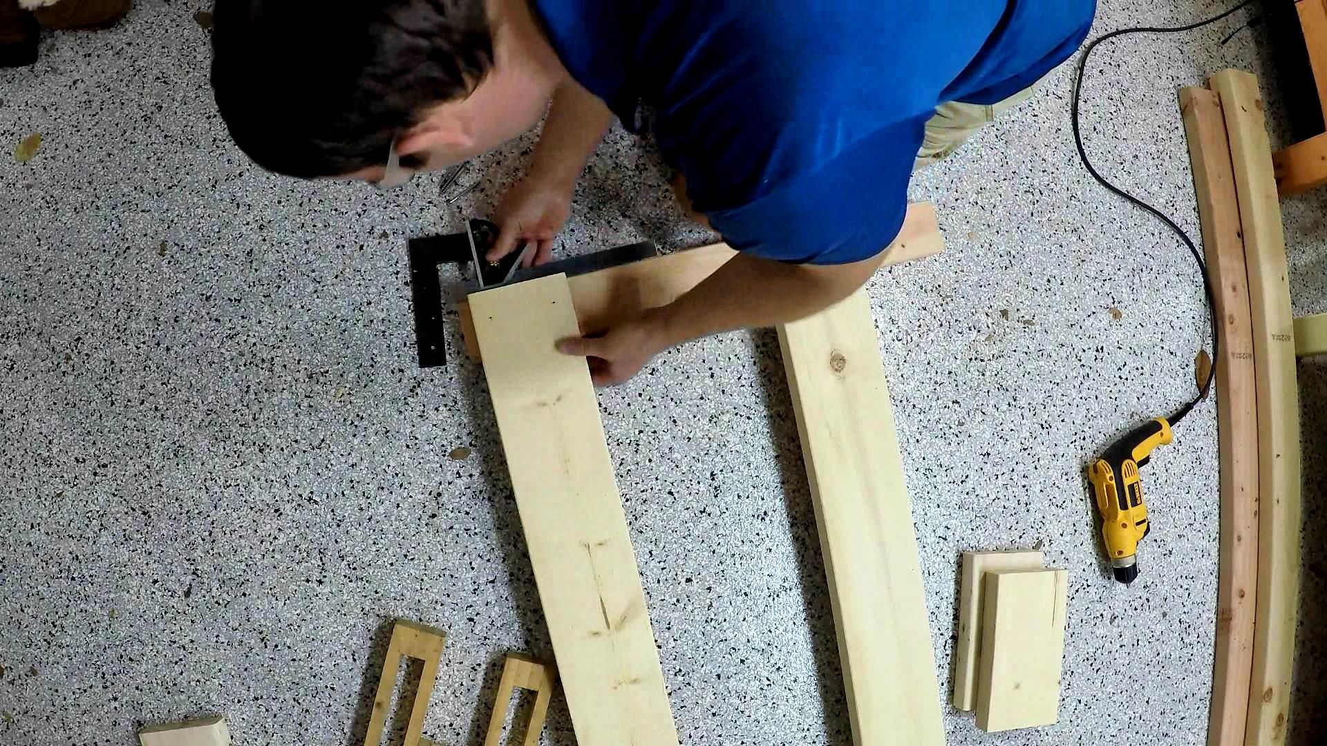 Massive Standing Desk With 2x4s and MDF Surface : 14 Steps (with ...