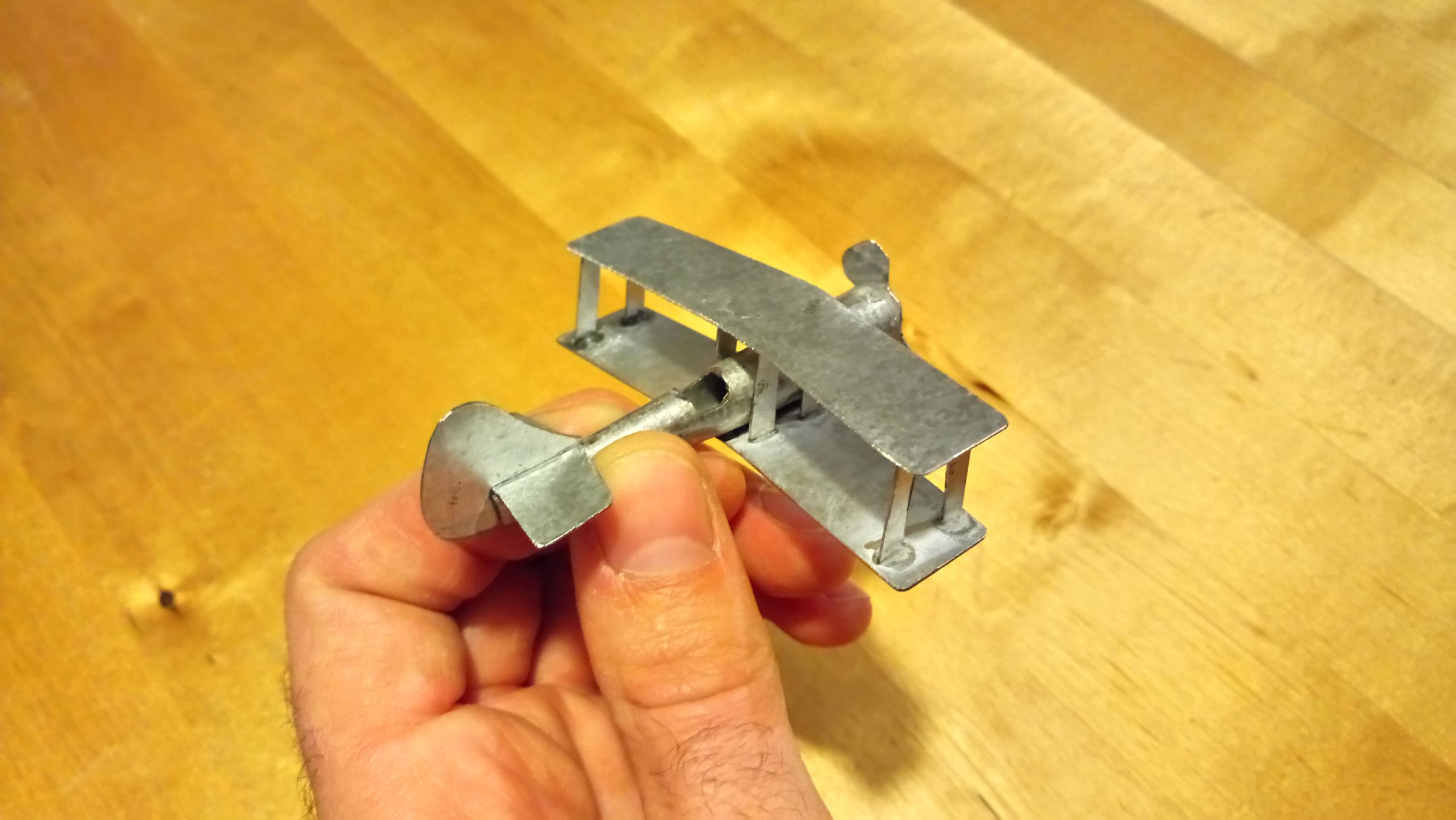 A Tiny Metal Biplane : 11 Steps (with Pictures) - Instructables