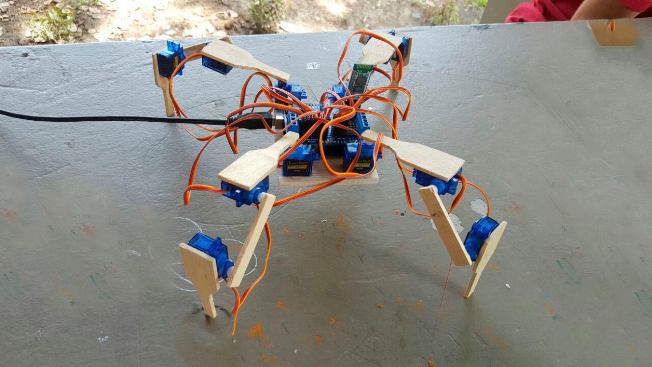 Spider Robot With Arduino - Araña Robótica Con Arduino : 7 Steps (with ...