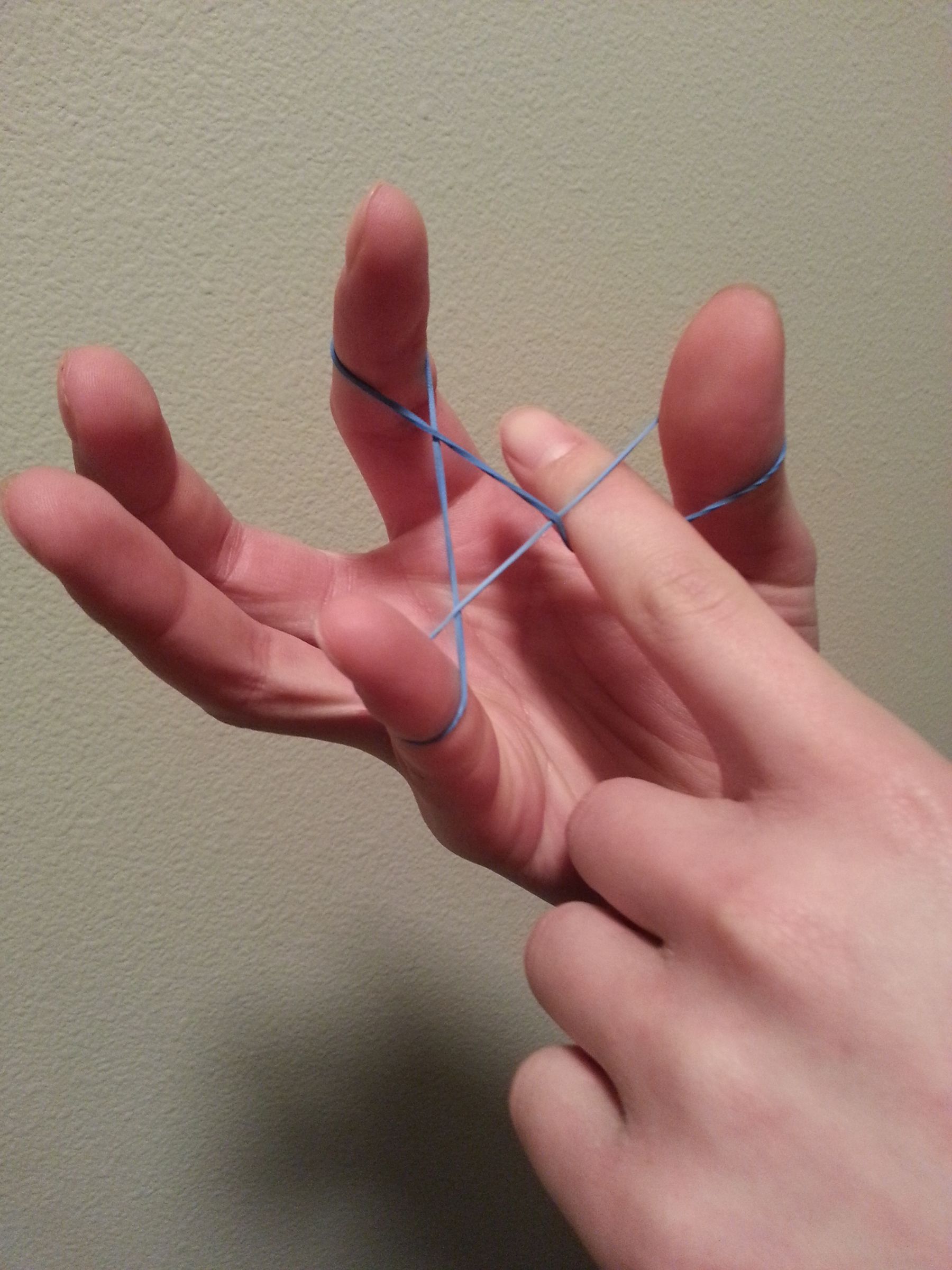 How to Make a Double Star With a Rubber Band!!! : 14 Steps - Instructables