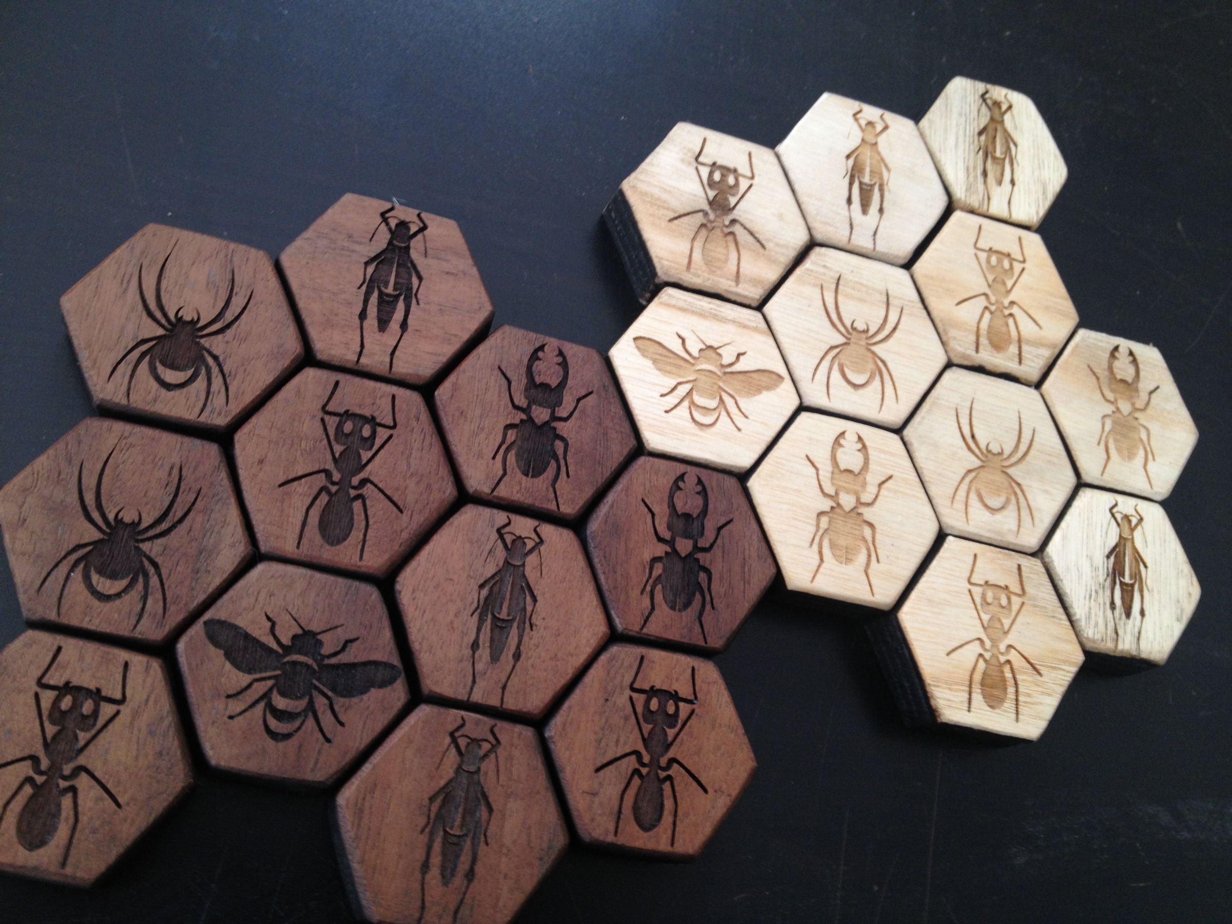 Custom Wood and Metal Hive Set (boardgame) : 5 Steps (with Pictures ...