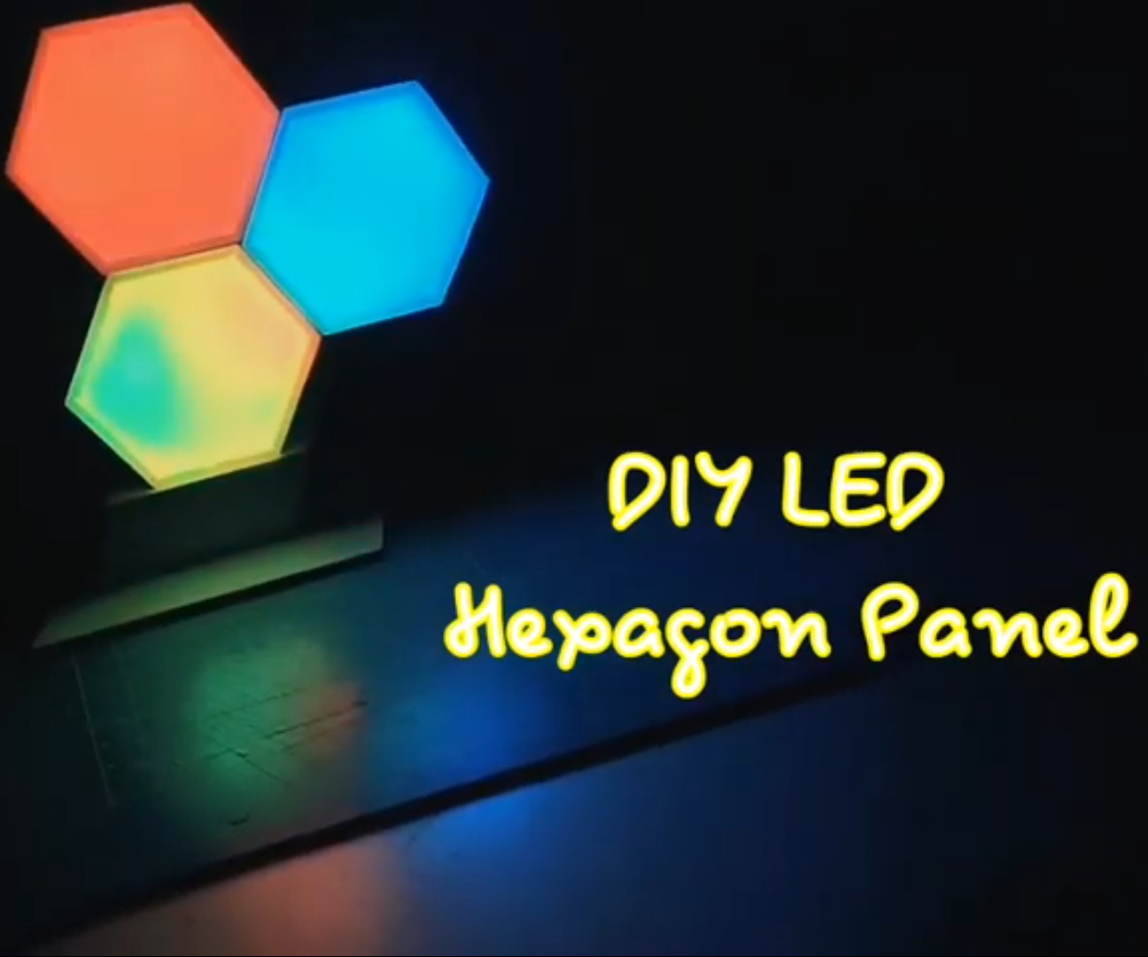 DIY Project ARGB LED Hexagonal Panel : 19 Steps - Instructables