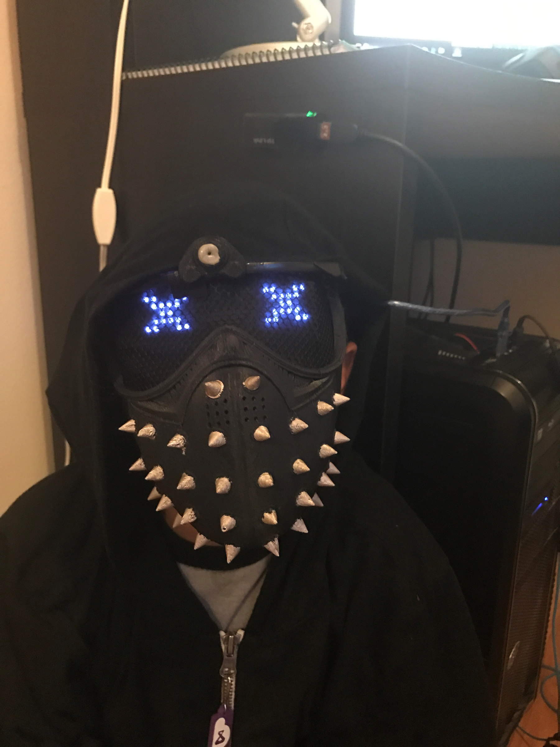 Phone Controlled Watch Dogs Wrench Mask : 11 Steps (with Pictures ...