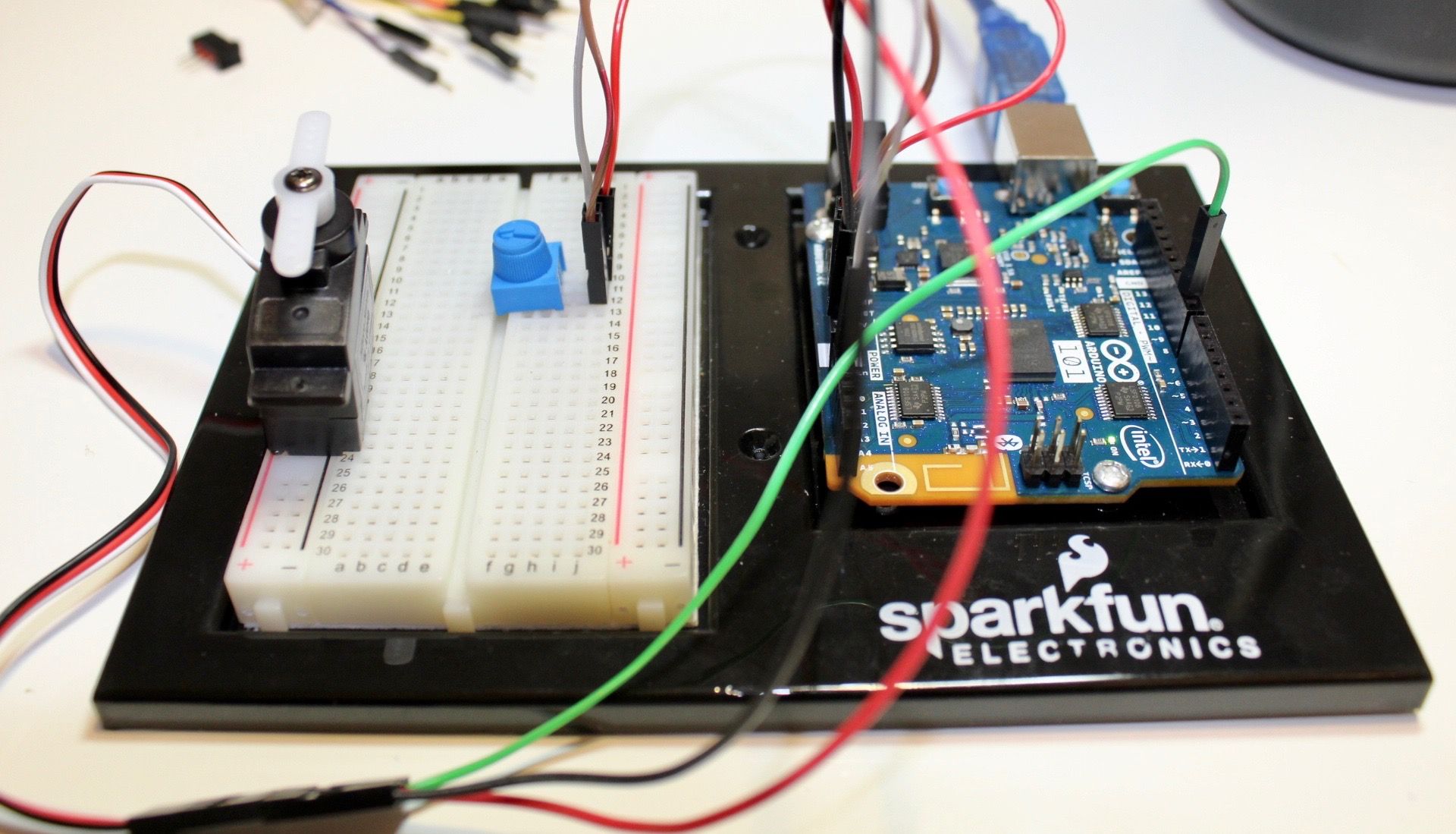 Potentiometer-controlled Servo : 4 Steps (with Pictures) - Instructables