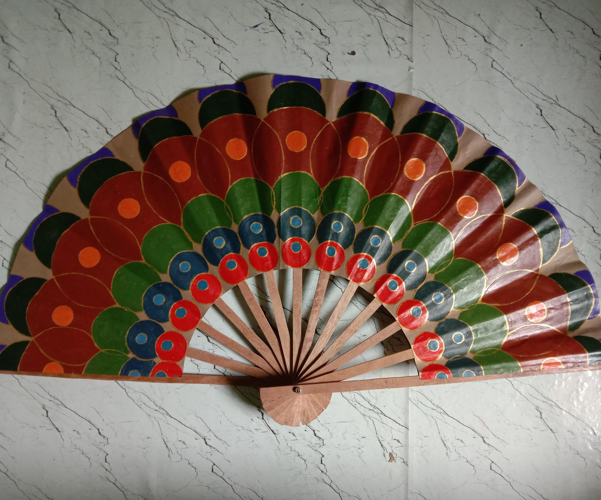 A Japanese Fan Decor (Pi Themed) : 4 Steps (with Pictures) - Instructables