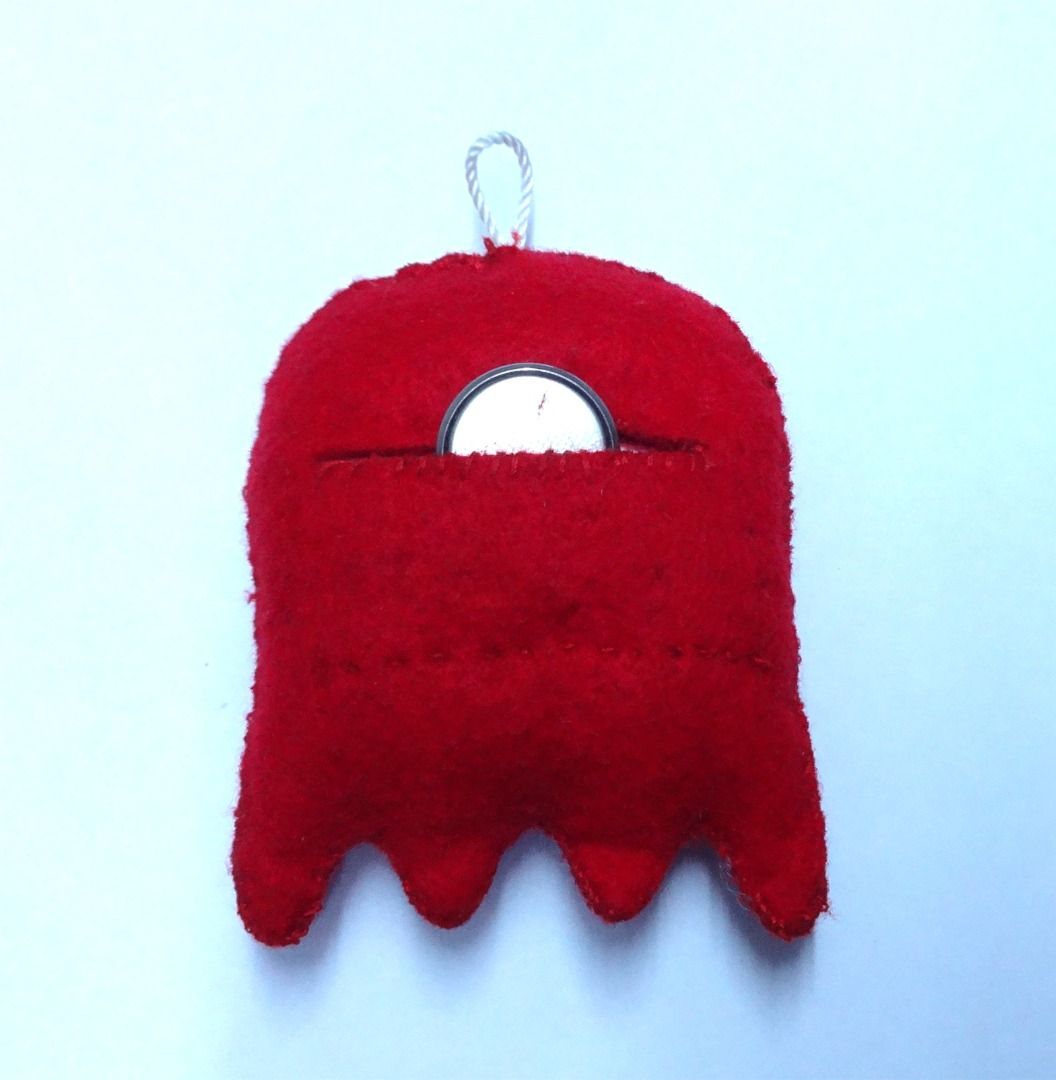 Blinky! the Cute Red Ghost : 9 Steps (with Pictures) - Instructables