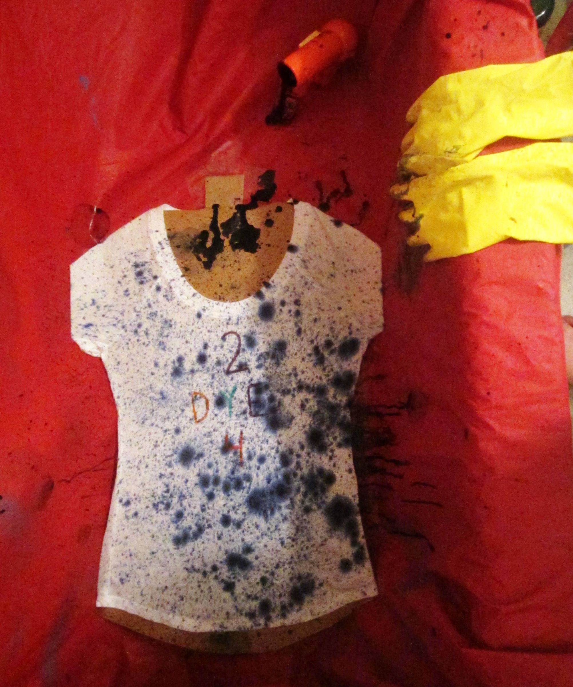 Bubble Dyeing a T-Shirt : 6 Steps - Instructables