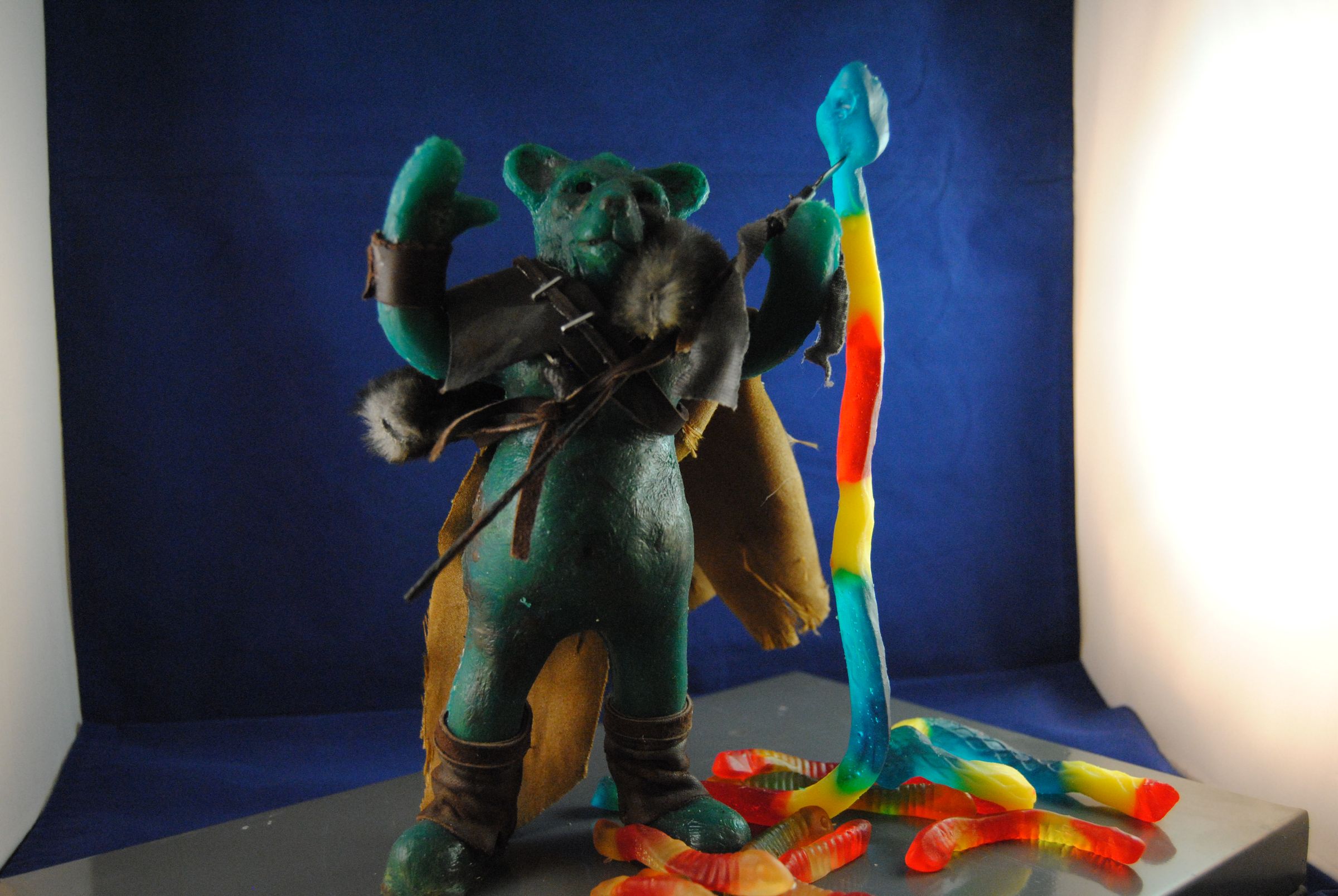 Stop Motion Gummy Bear Warrior Puppet : 9 Steps (with Pictures ...