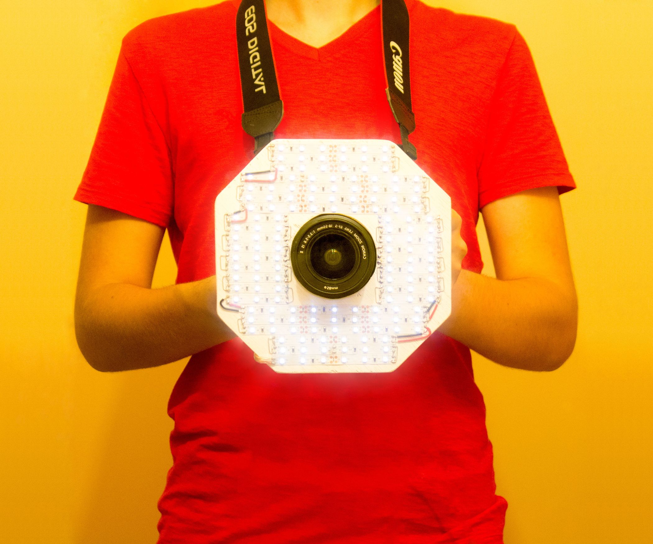 Octo-Light: LED Camera Ring : 9 Steps (with Pictures) - Instructables