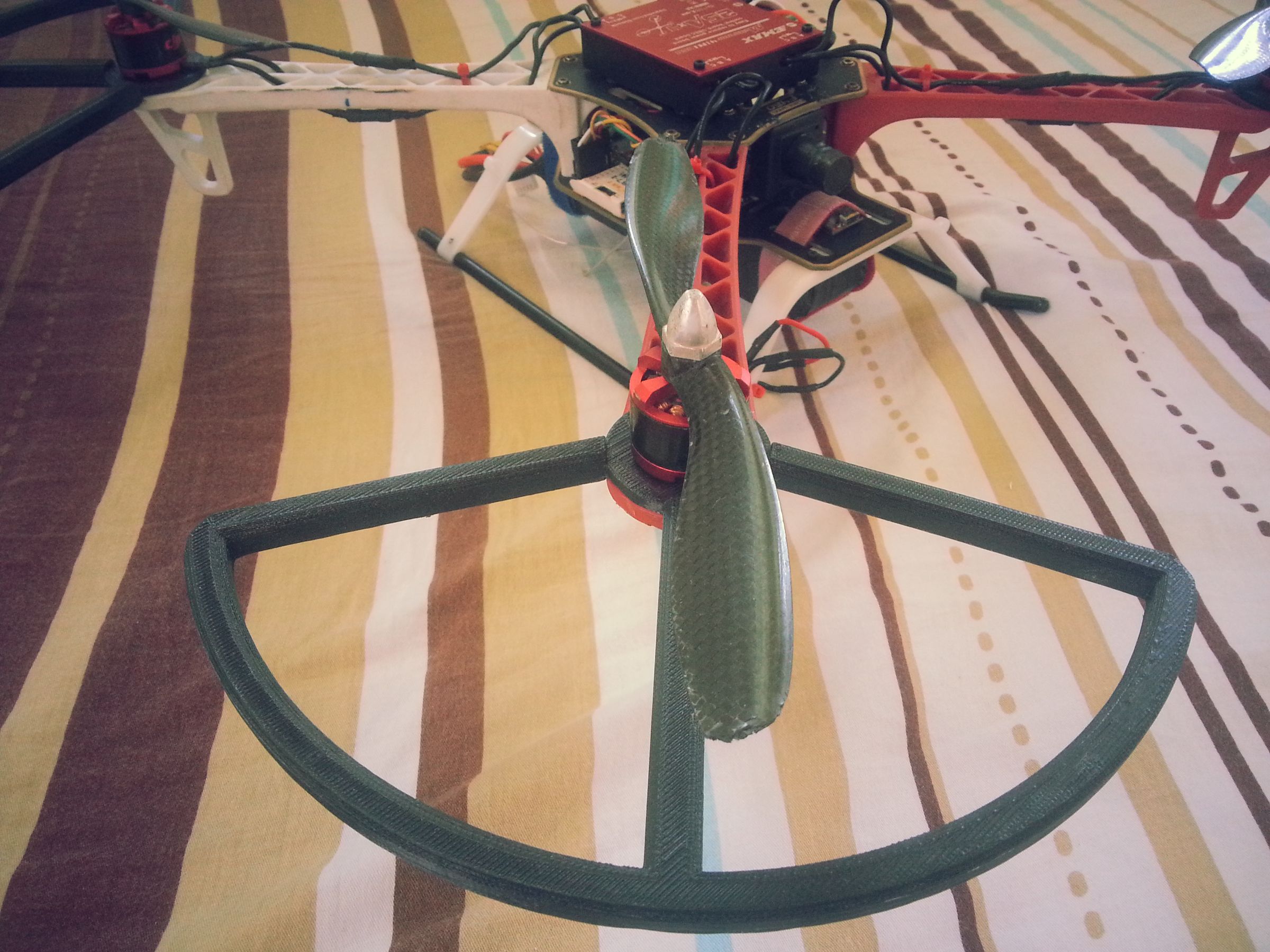 Quadcopter HACK! [Design and Print Your Propeller Guard] : 18 Steps ...