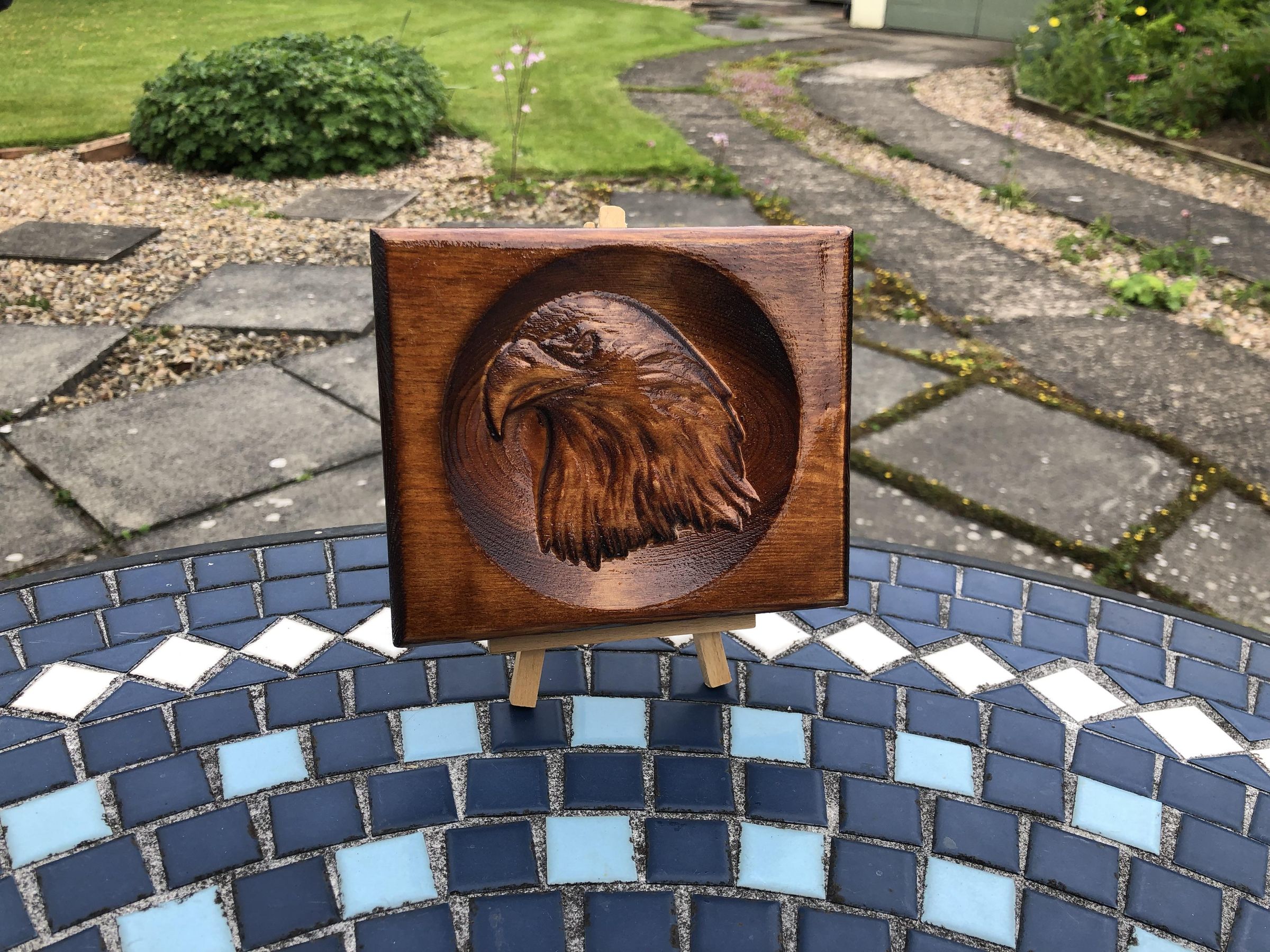 VCarve Eagles Head 3D First Attempt : 5 Steps (with Pictures ...