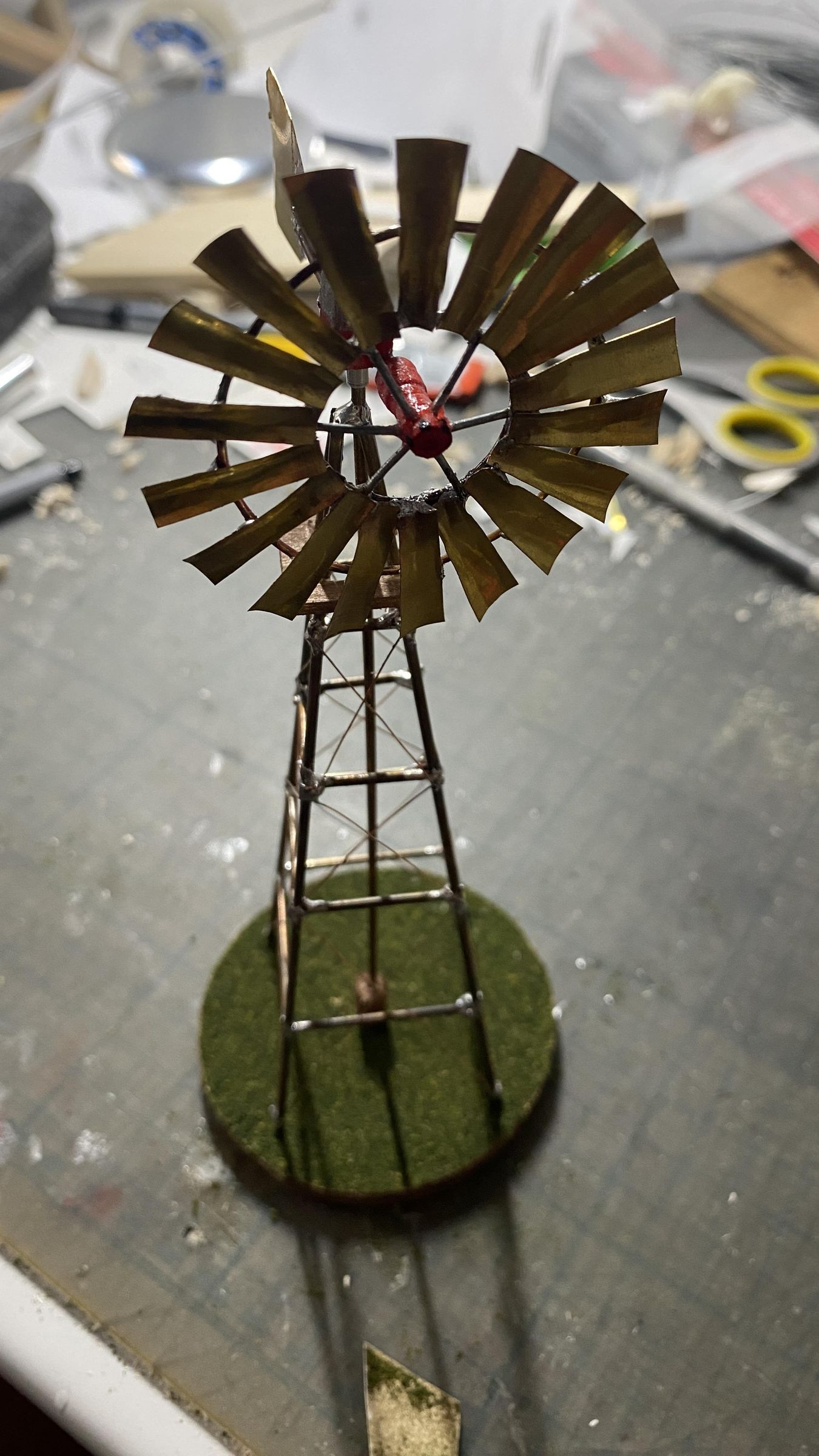 Mini Farm Windmill - Soldered Brass : 17 Steps (with Pictures ...