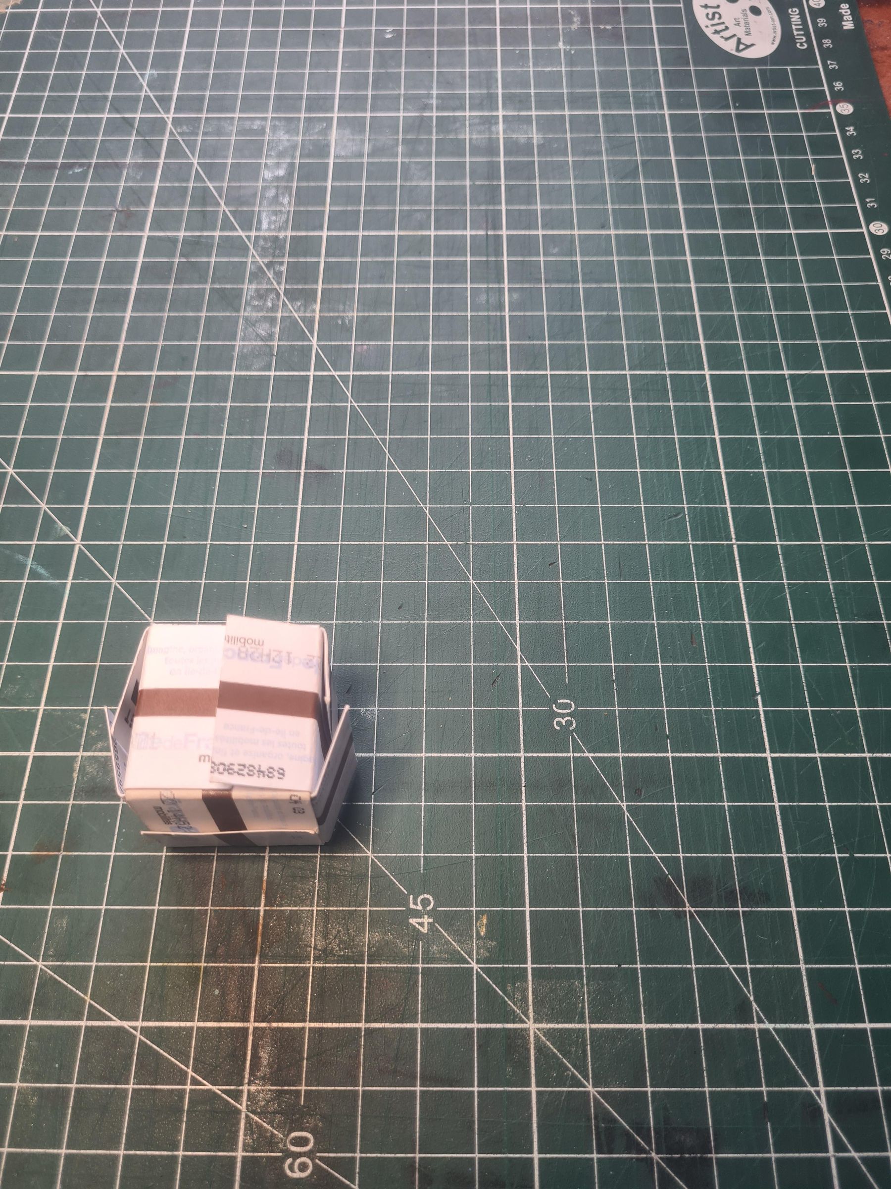 Menger's Cube Cardboard Lampshade Made From Metro Tickets : 9 Steps ...