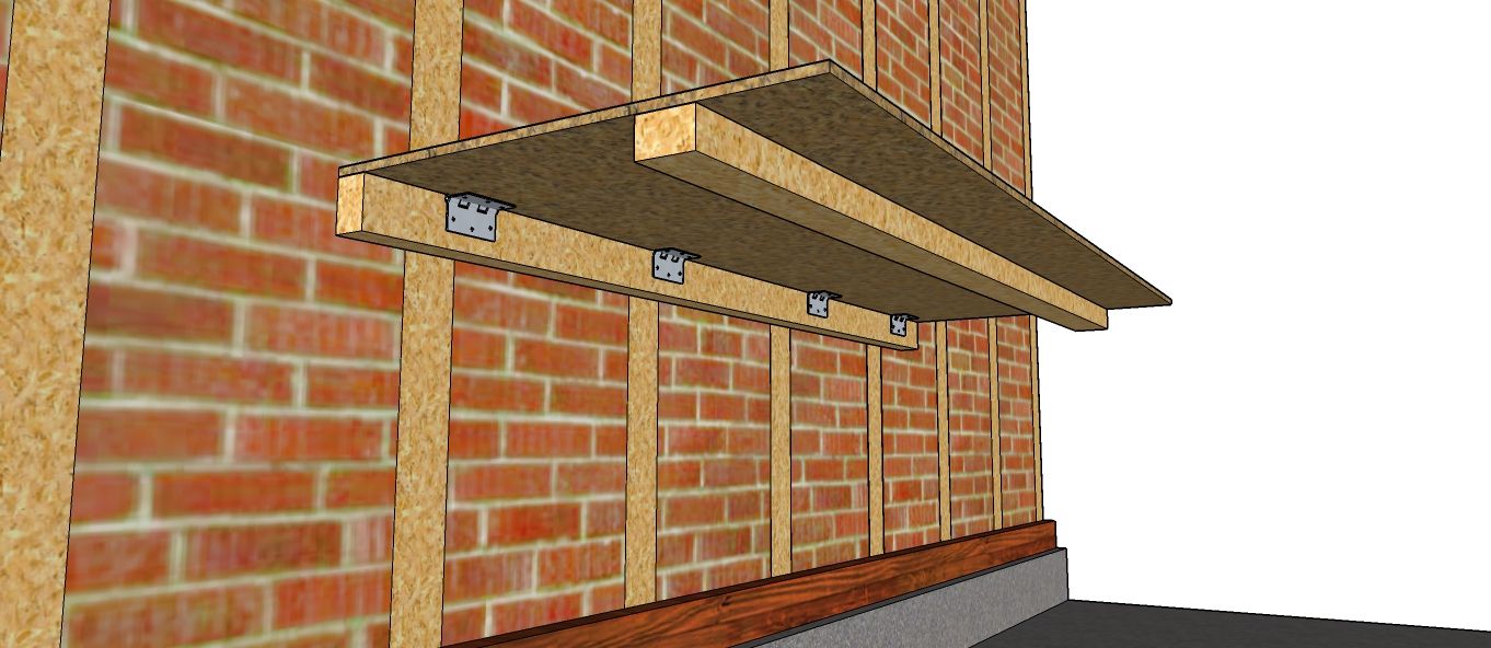 Cheap Wall-Mounted Folding Work Table : 9 Steps - Instructables