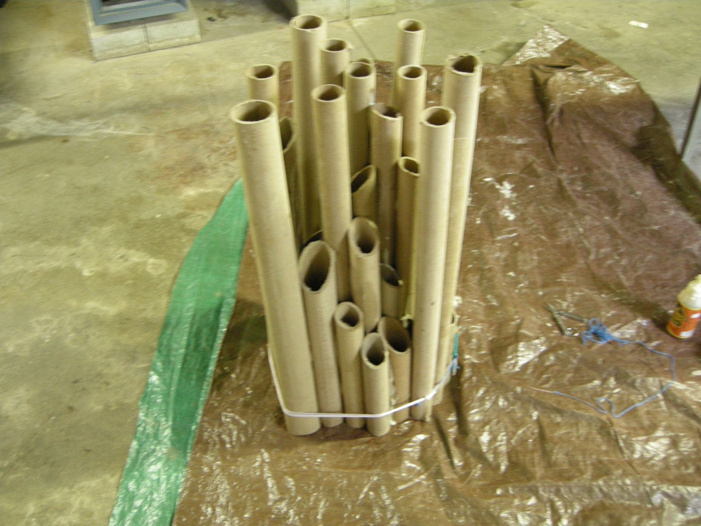 Pipe-organ-inspired Cardboard Tube Table : 6 Steps - Instructables