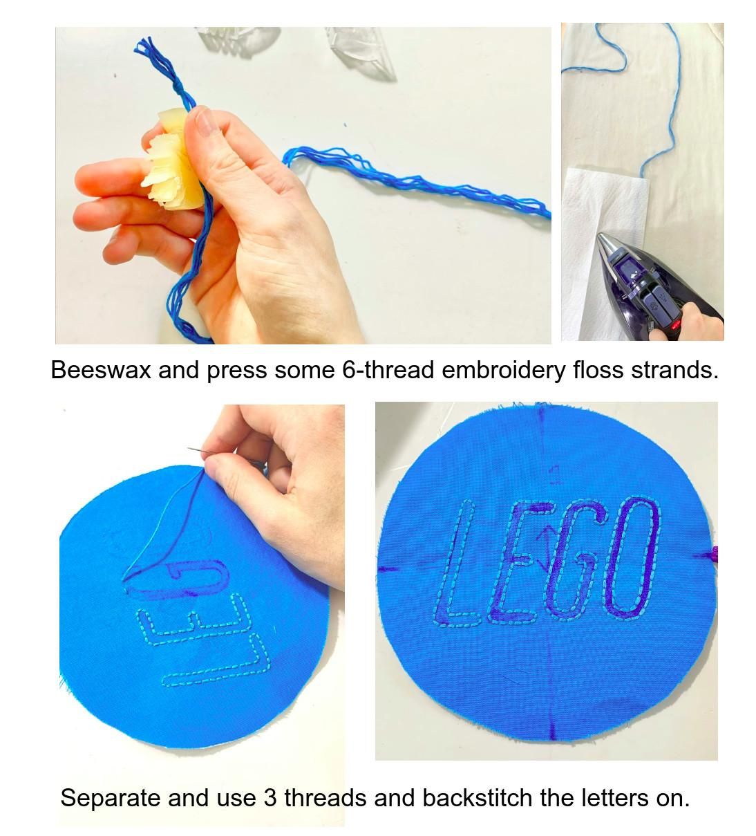 Cloth LEGO Brick Hat + Sewing Pattern. : 34 Steps (with Pictures ...