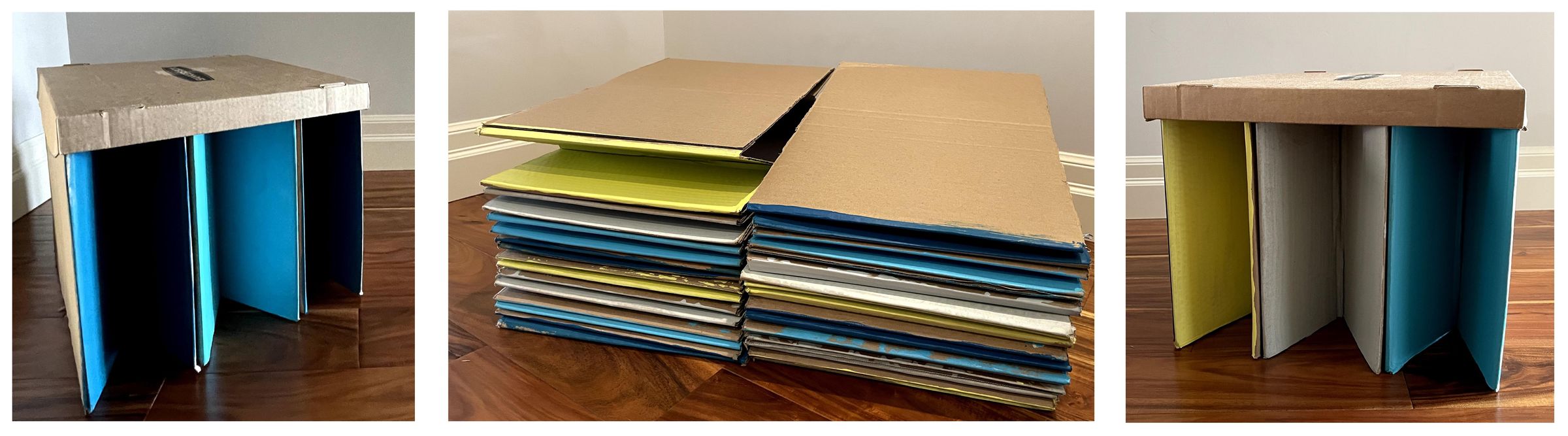 Portable, Flexible Cardboard Box Furniture : 21 Steps (with Pictures ...