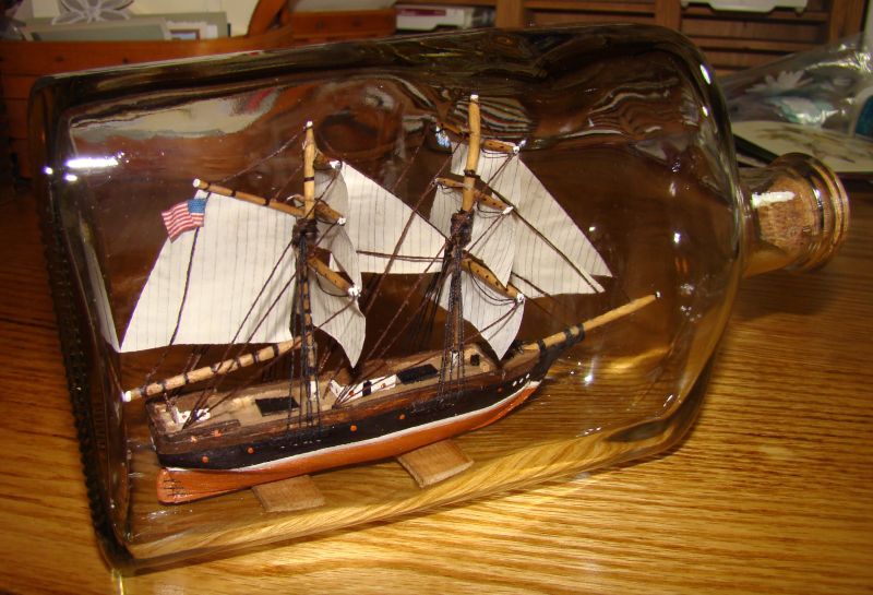 Building a Ship in a Bottle. : 14 Steps (with Pictures) - Instructables