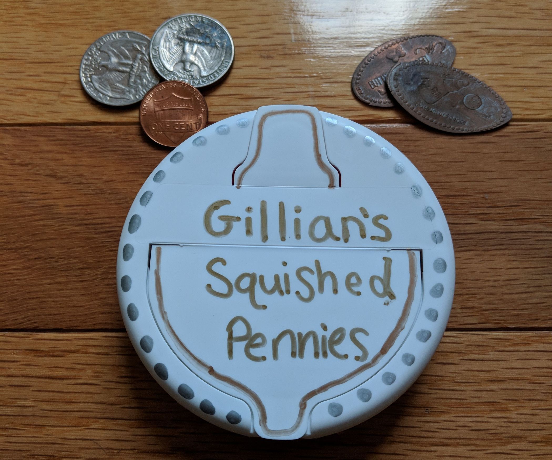 Squished Penny Holder for Vacation : 7 Steps - Instructables