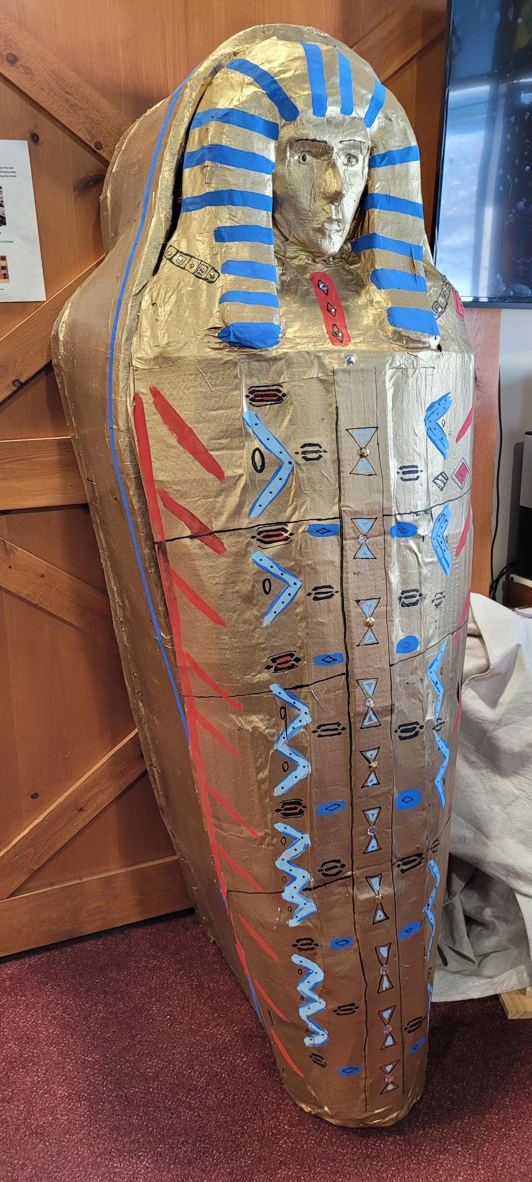 Life Size Paper Mache Sarcophagus : 10 Steps (with Pictures ...