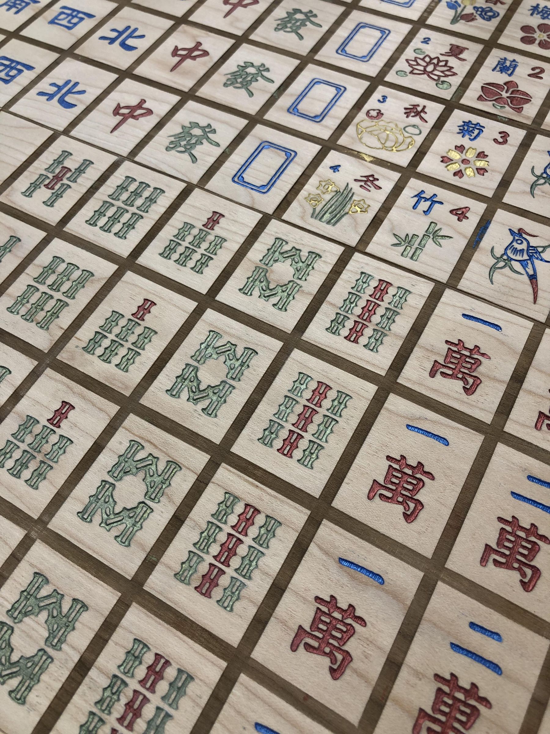 Wooden Mahjong Set : 11 Steps (with Pictures) - Instructables