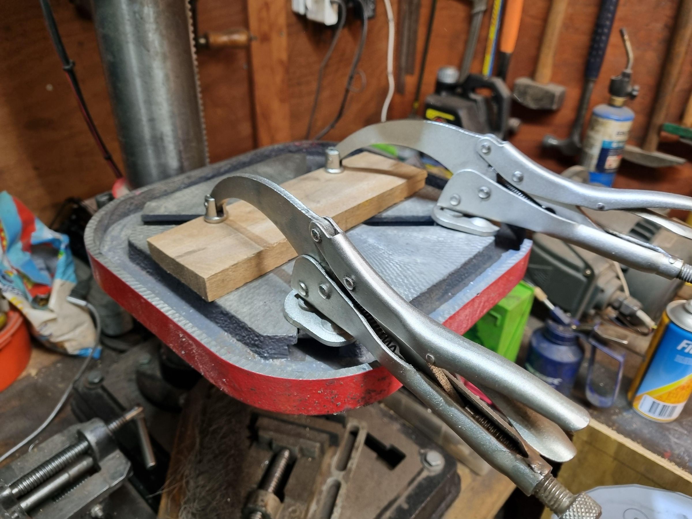 Drill Clamp Modification : 5 Steps (with Pictures) - Instructables