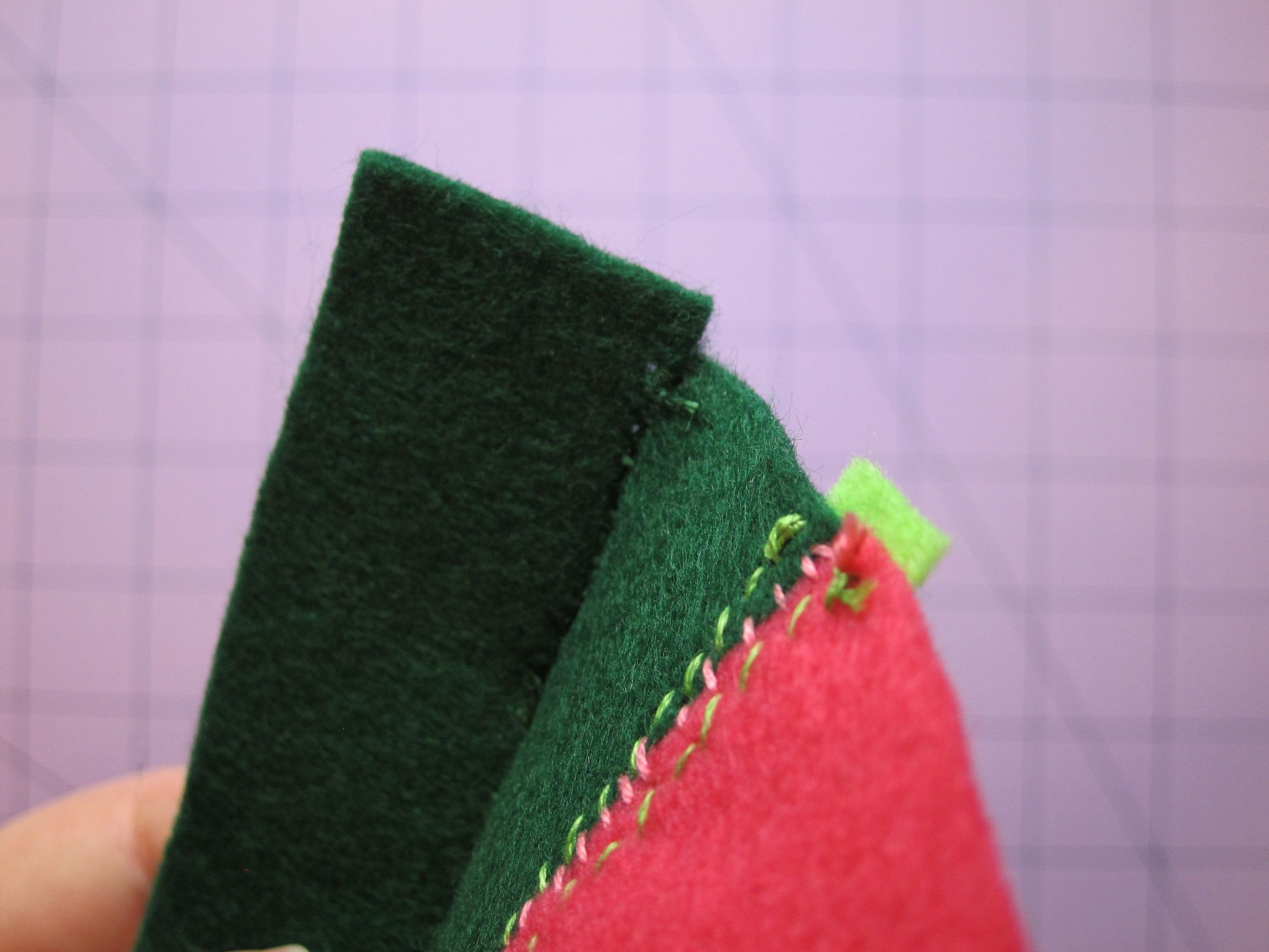 Felt Watermelon Slice : 20 Steps (with Pictures) - Instructables