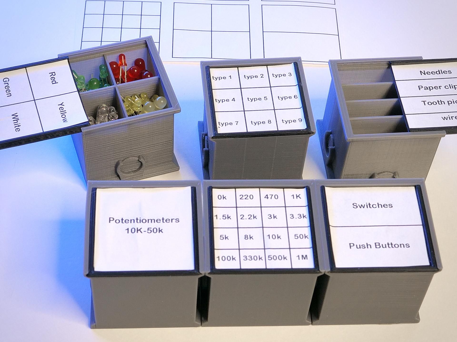 Organize Small Things Like Electronic Parts (with Pictures) - Instructables
