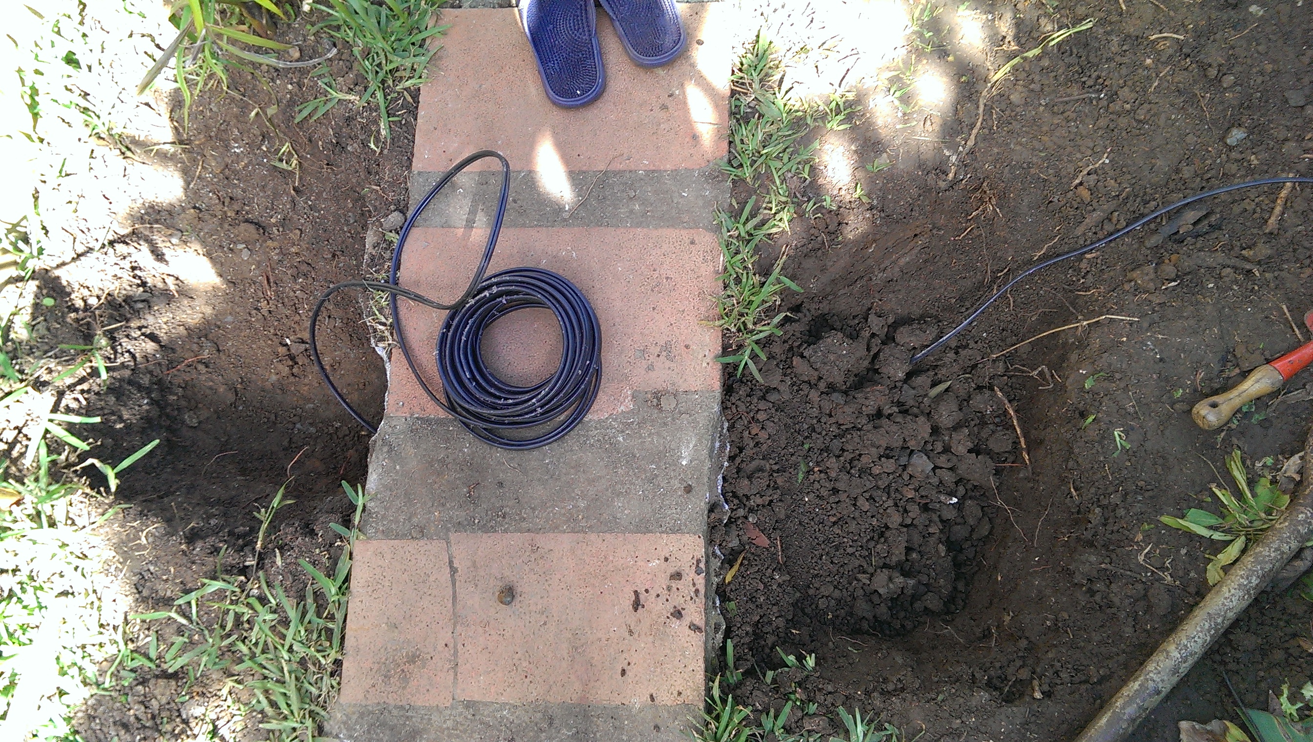 How to Tunnel Under a Side Walk/Walkway Path. - Instructables